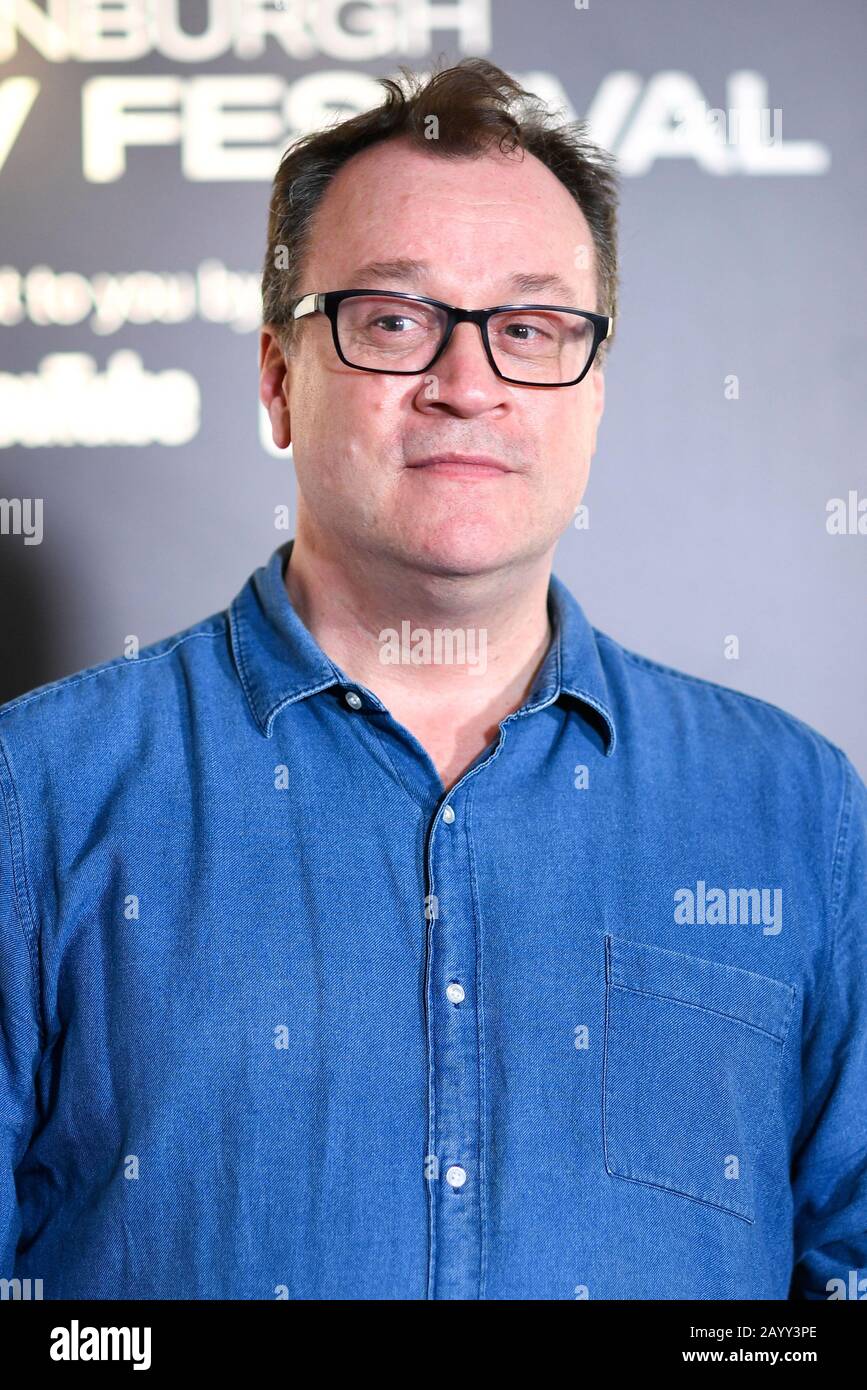 Russell T Davies attends the annual Edinburgh TV Festival at the EICC ...
