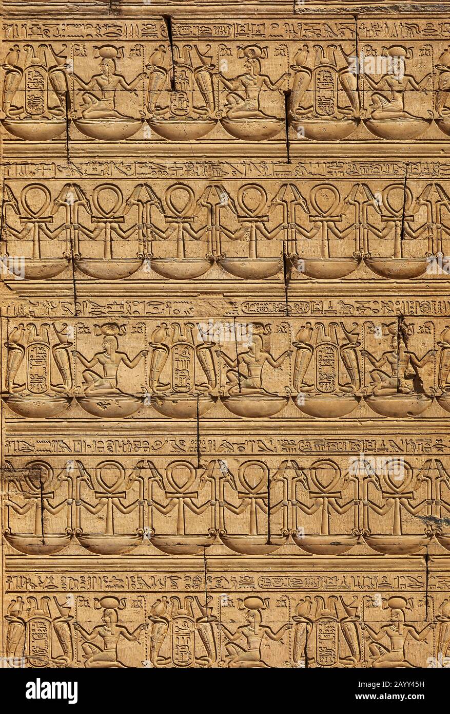 egypt images and hieroglyphics pattern Stock Photo - Alamy