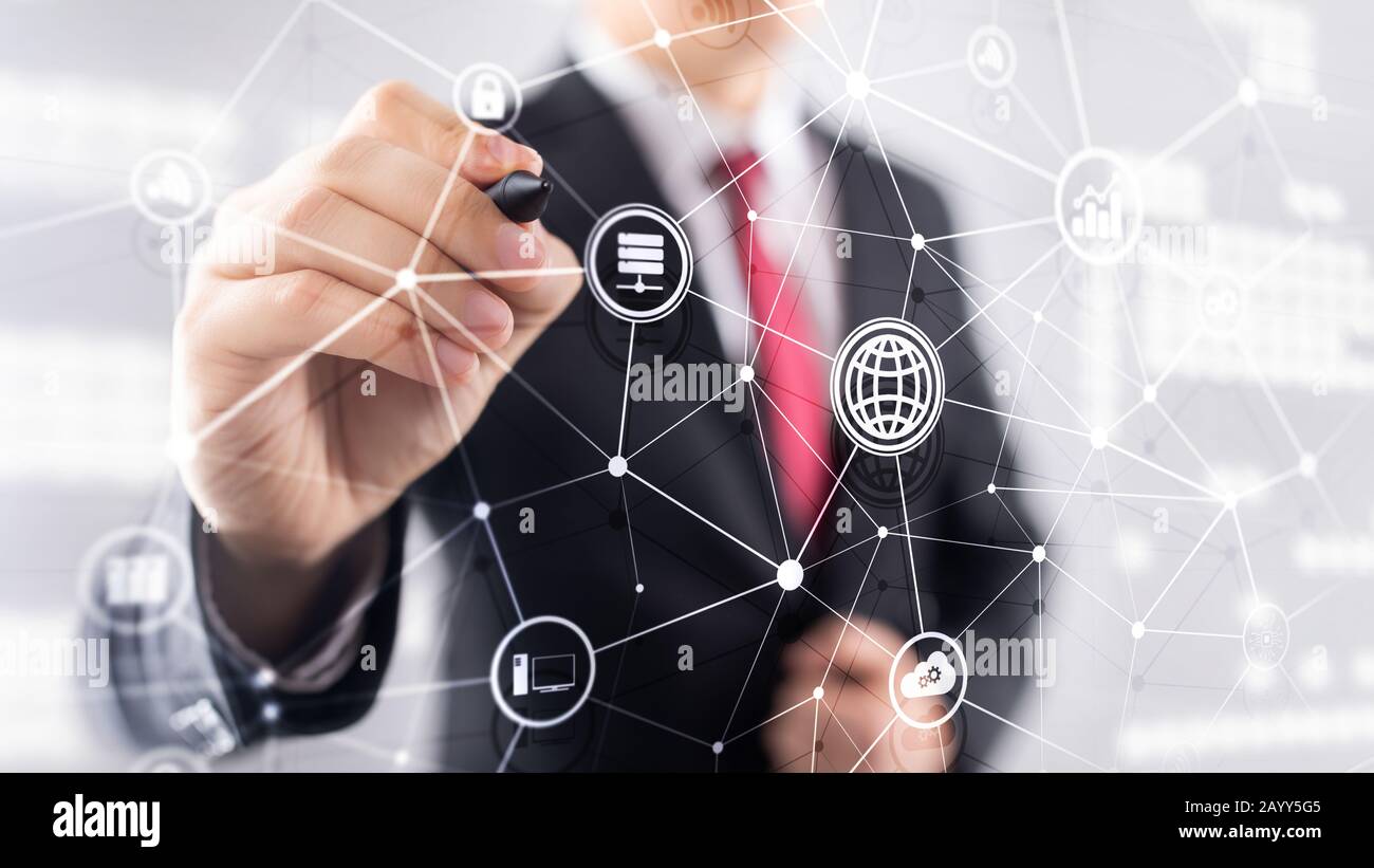 ICT - information and telecommunication technology and IOT - internet ...