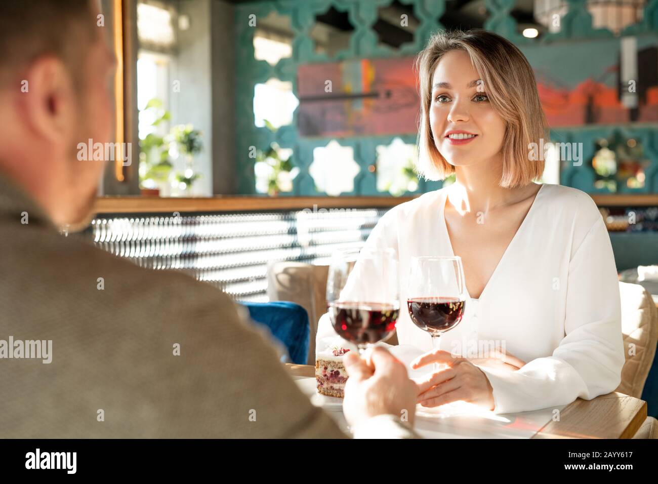 Over The Shoulder Shot Interview