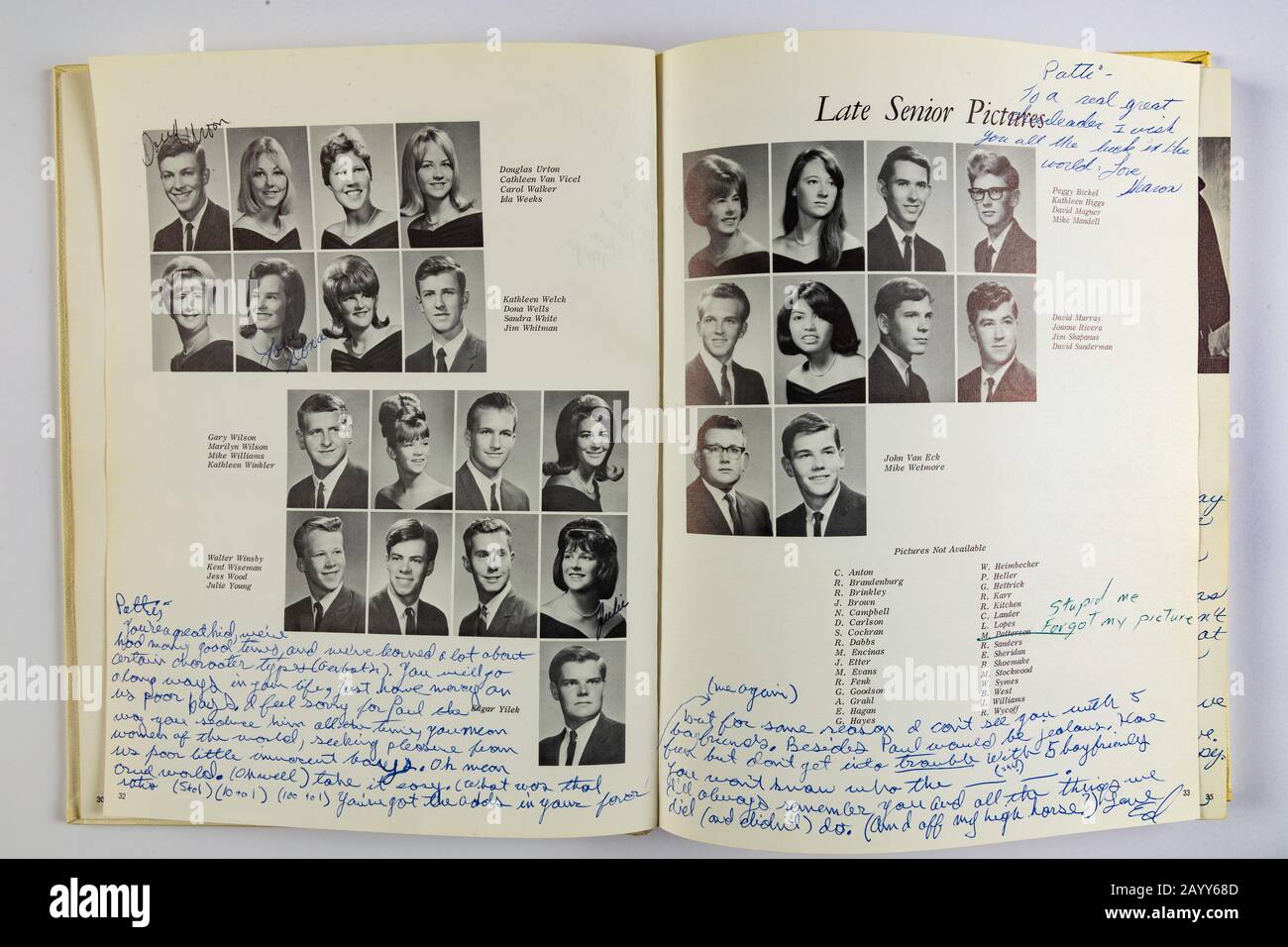 1967 High School Yearbook, USA Stock Photo - Alamy 1967 High School Yearbook, USA Stock Photo - Alamy
