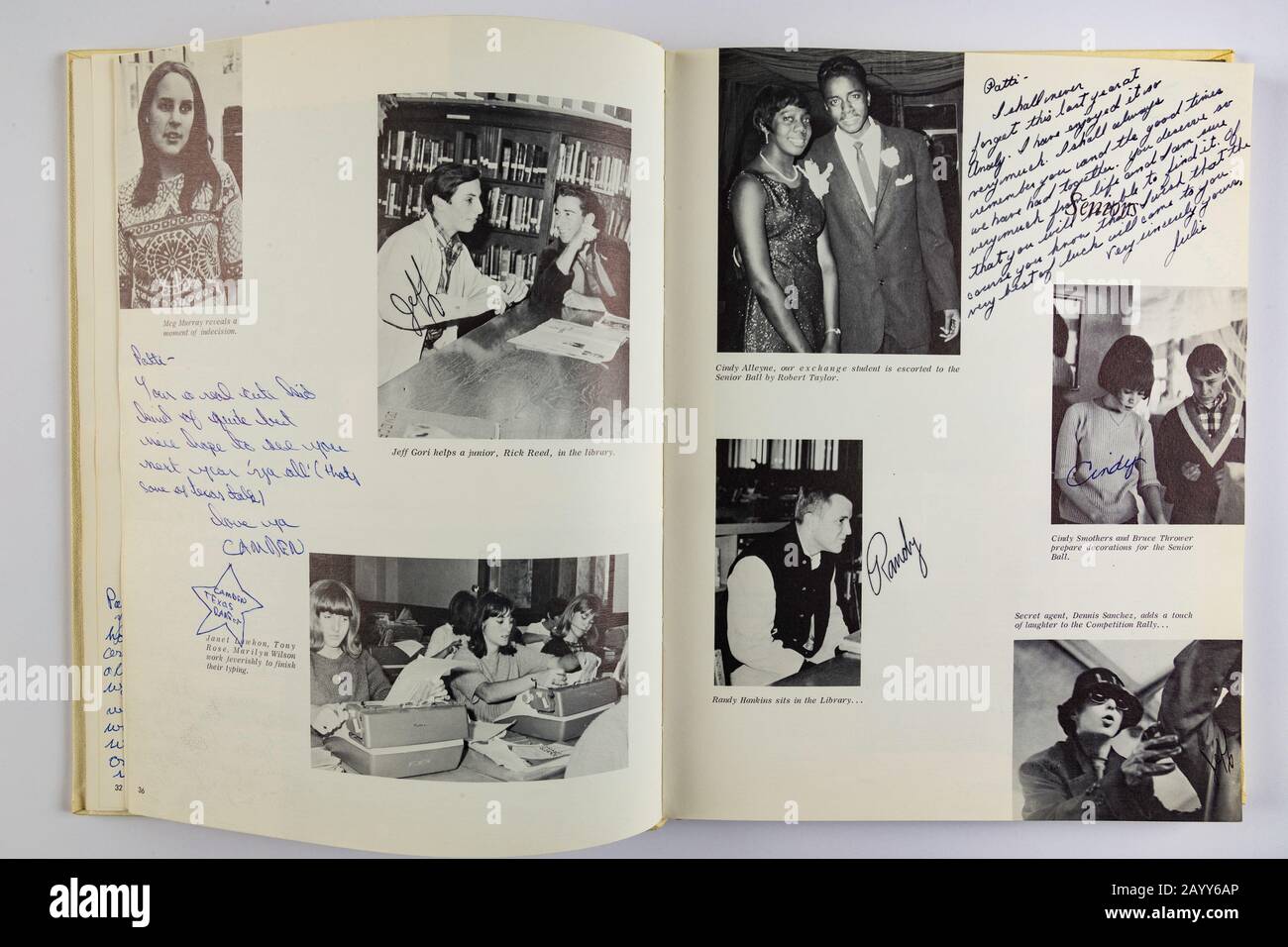 1967 High School Yearbook, USA Stock Photo - Alamy 1967 High School Yearbook, USA Stock Photo - Alamy