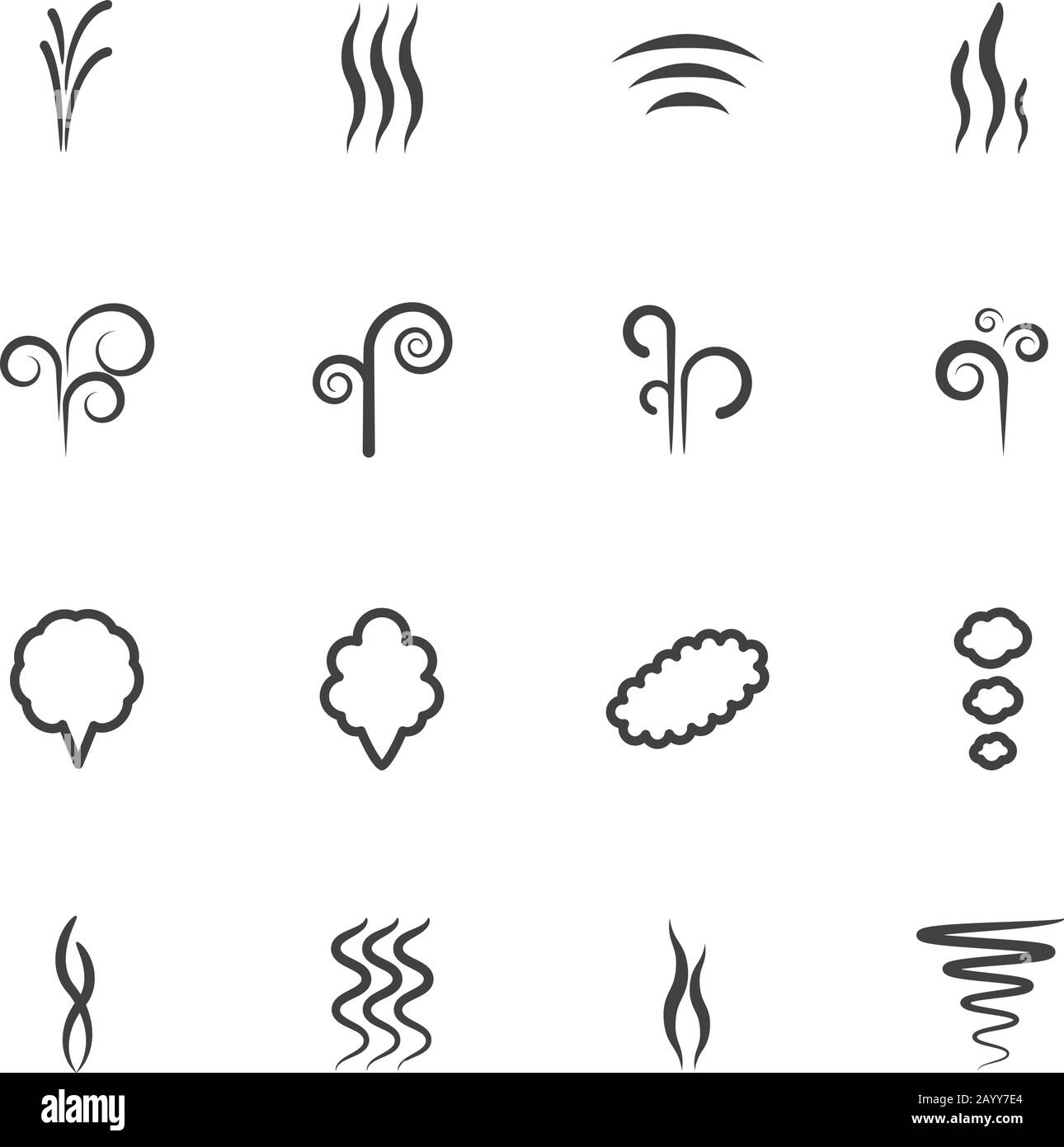 Smoke line drawing hi-res stock photography and images - Alamy