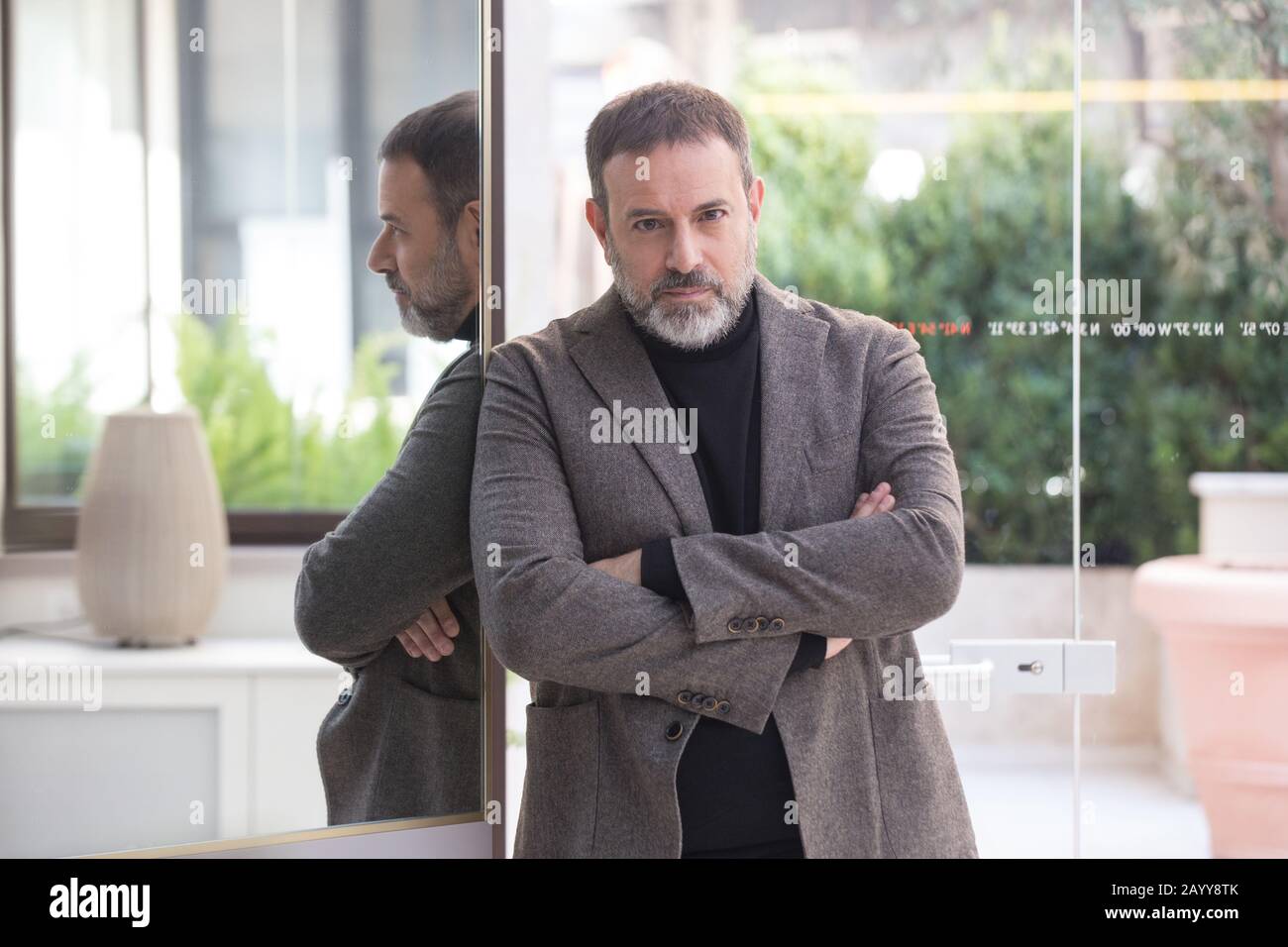 Rome, Italy. 17th Feb, 2020. Fausto Brizzi Photocall of the Italian ...