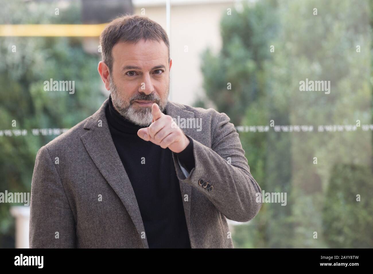 Rome, Italy. 17th Feb, 2020. Fausto Brizzi Photocall of the Italian ...