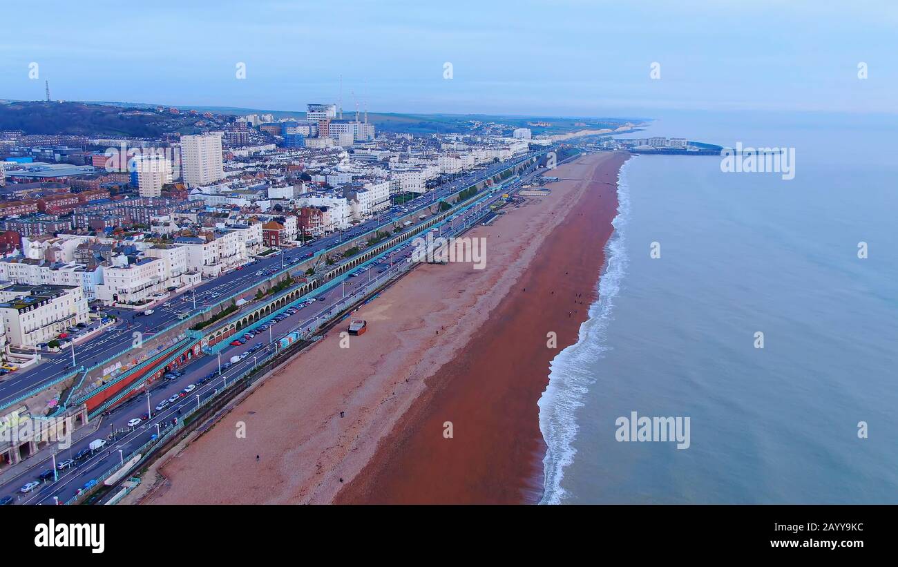 Aerial view brighton pavilion hi-res stock photography and images - Alamy