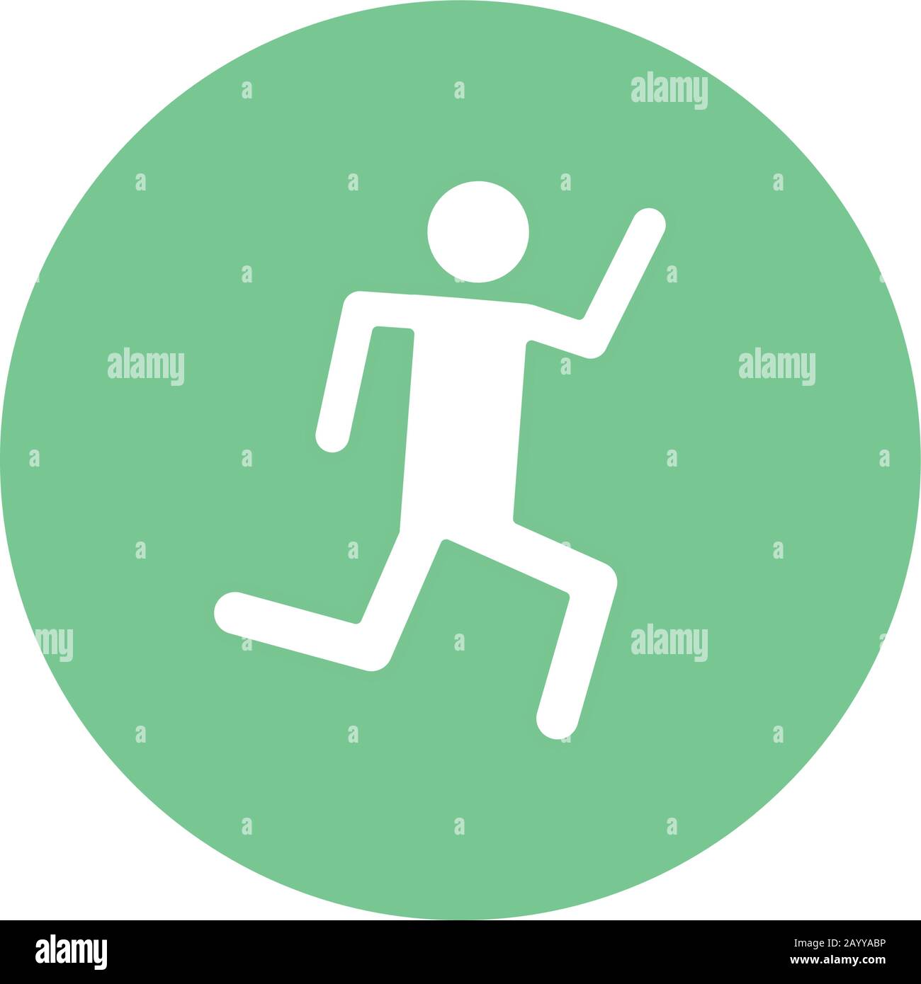 Avatar running block silhouette style icon design of Person profile ...