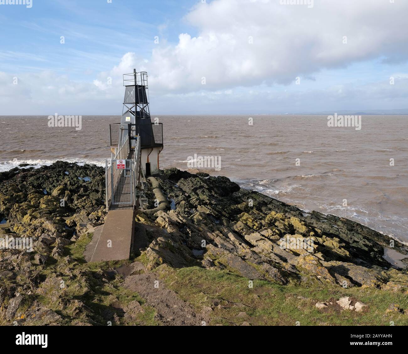 Battery point lighthouse portishead hi-res stock photography and images ...