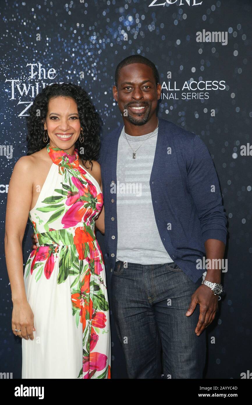 Los Angeles, CA, USA. Zabryna Guevara, Sterling K. Brown at CBS All ...
