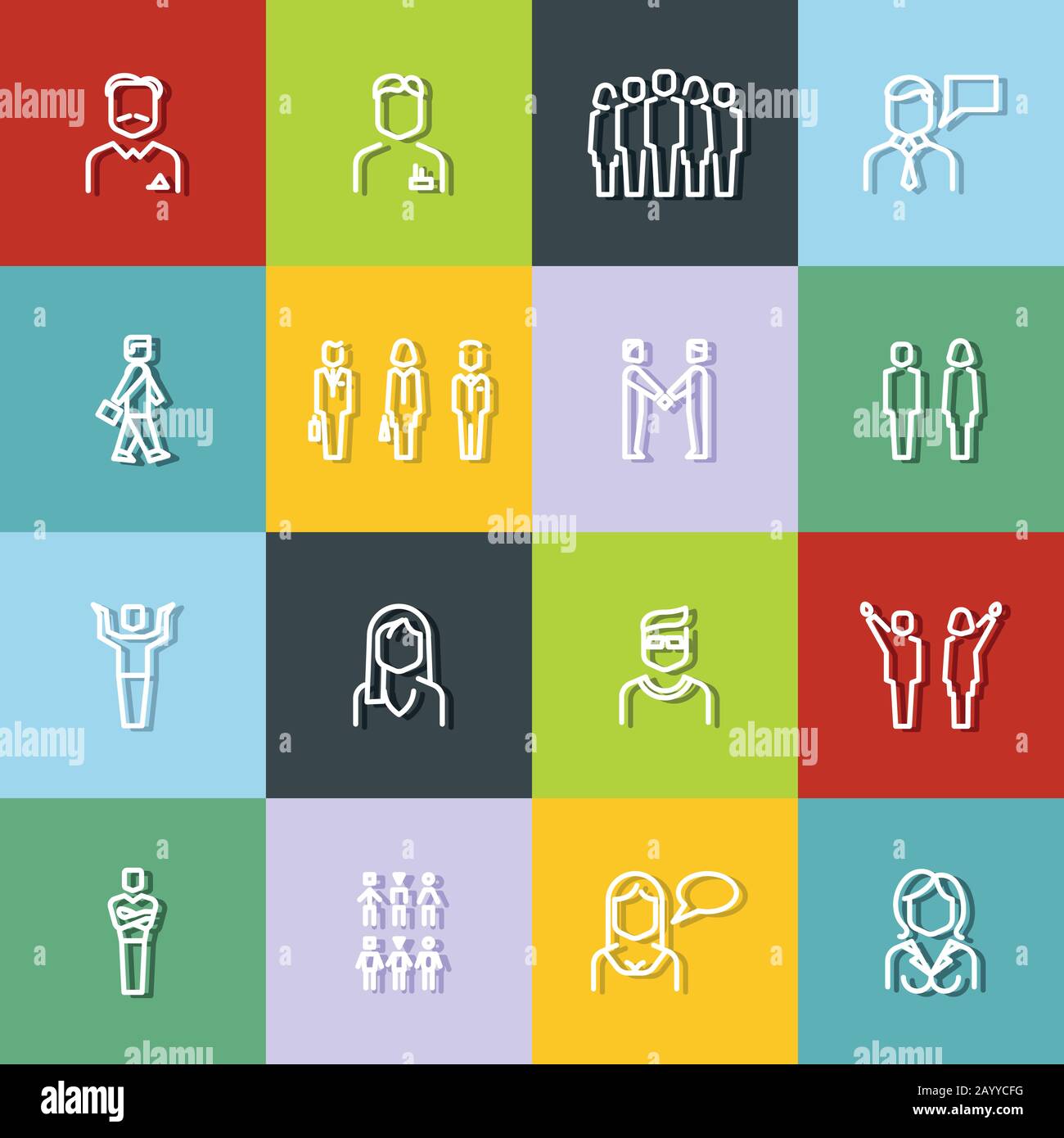 Stylized human head silhouette hi-res stock photography and images - Alamy