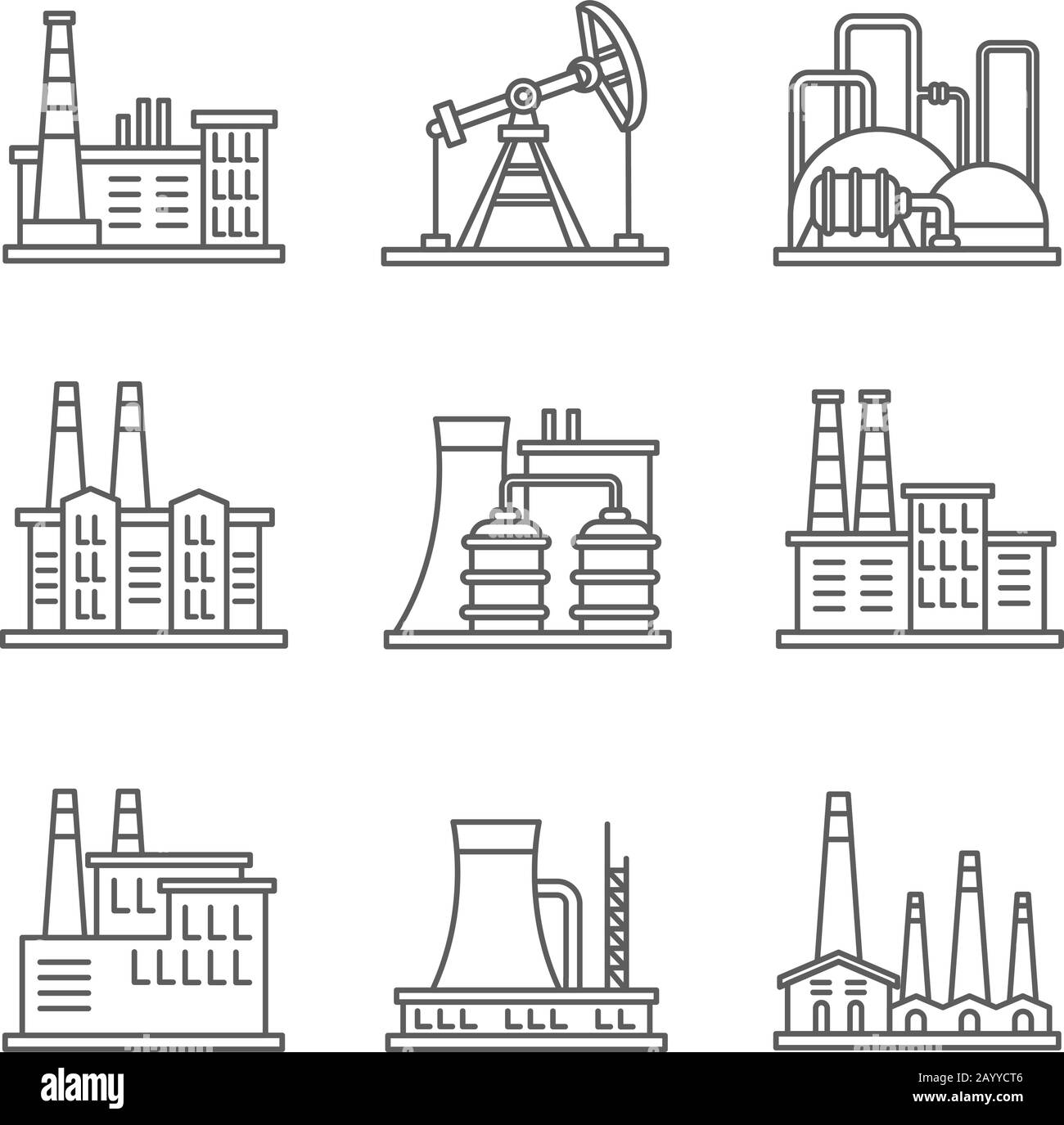 Heavy industry technology power Cut Out Stock Images & Pictures - Alamy