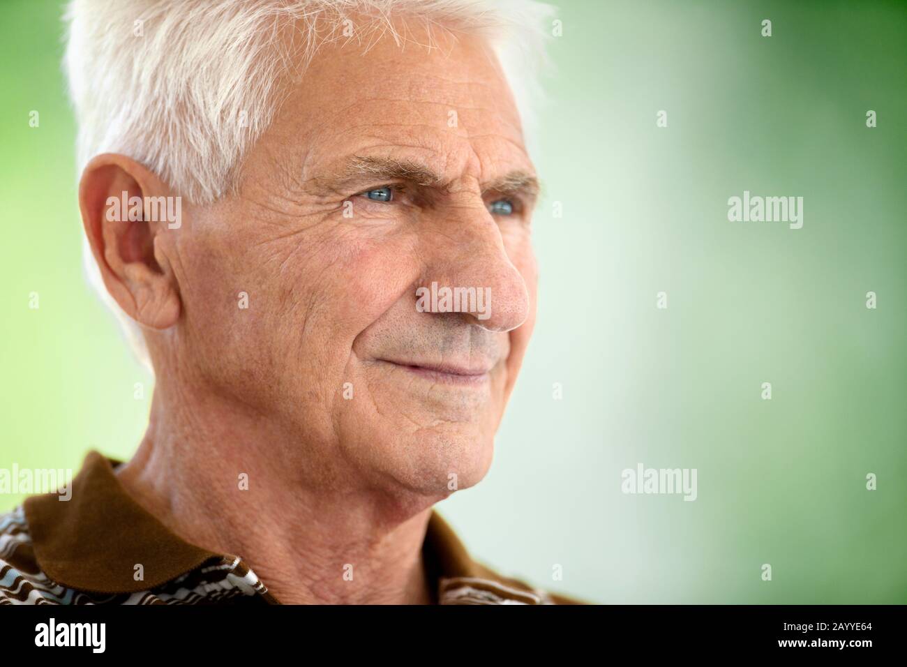 Serious portrait elderly man outside hi-res stock photography and ...
