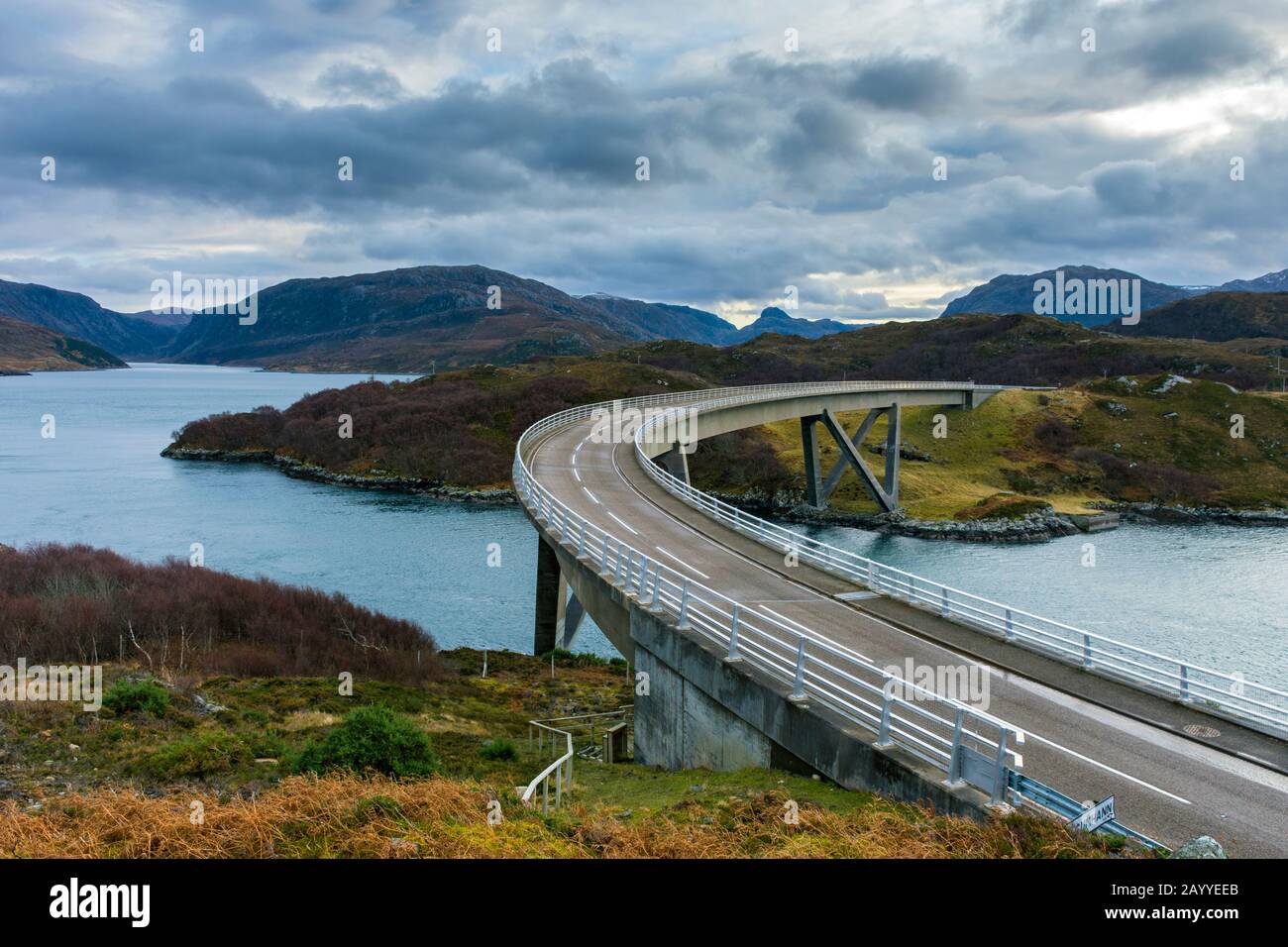 Scotland kylesku bridge hi-res stock photography and images - Alamy