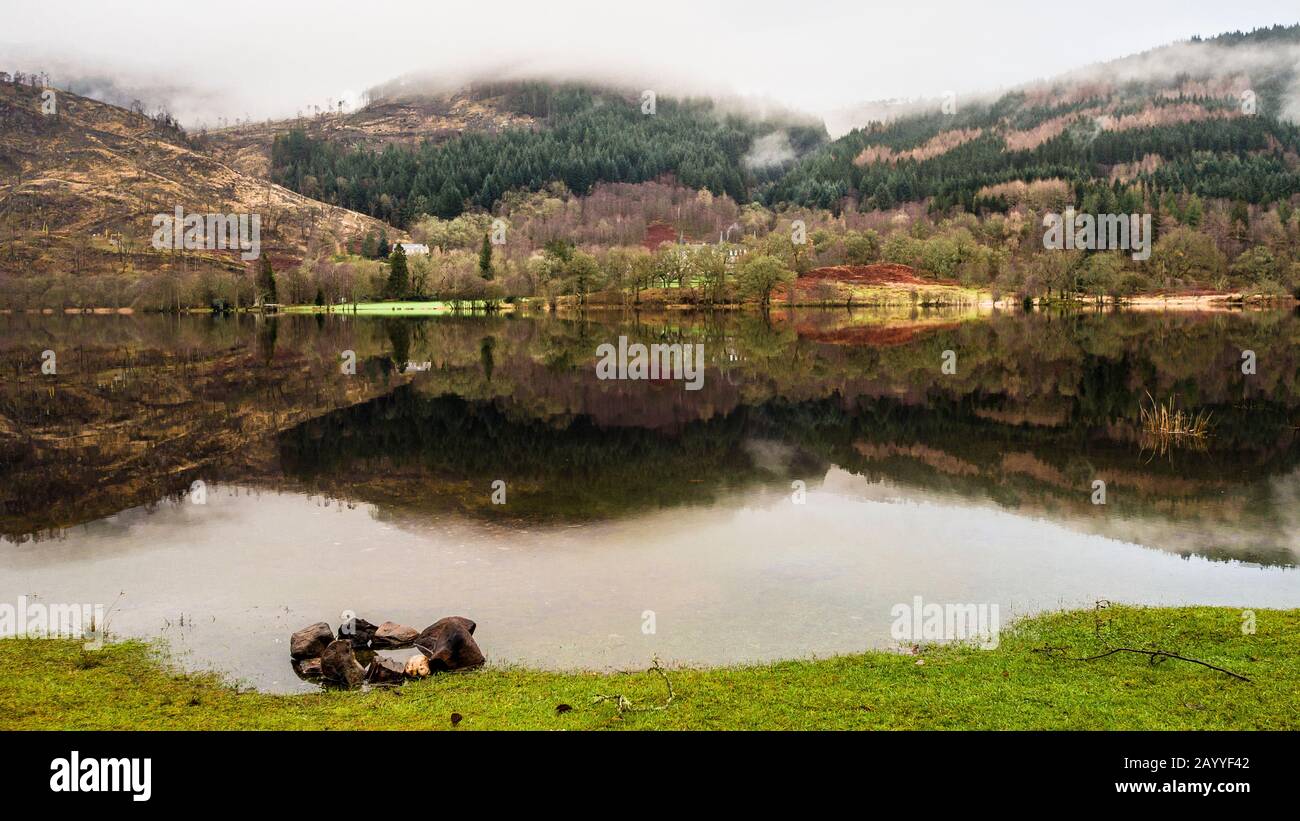 Tigh Mor Trossachs Loch Scotland High Resolution Stock Photography and ...