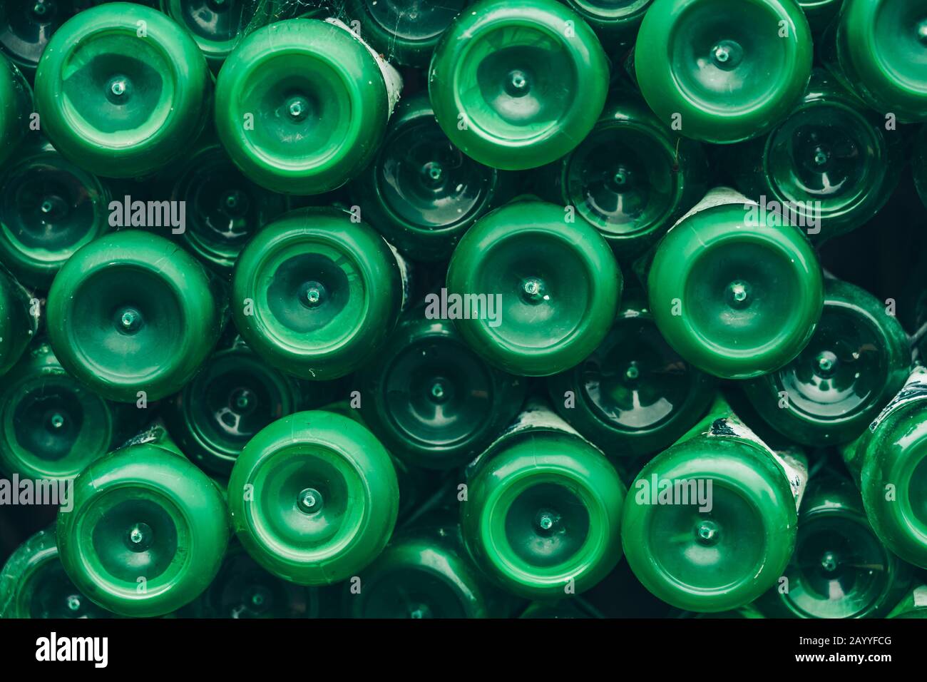 Plastic Bottle wall; Bottle Recycling; background or textures Stock ...