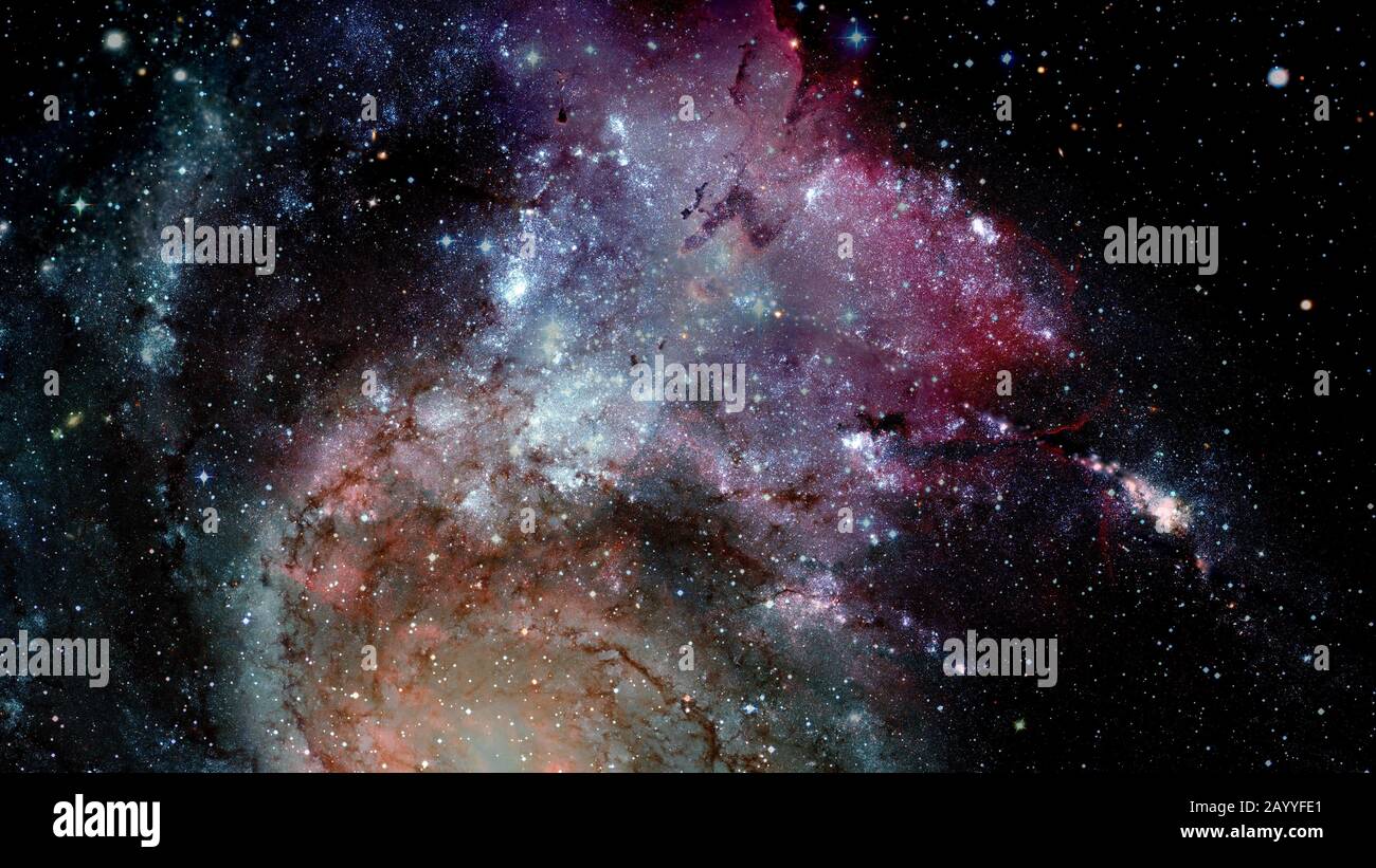 Galaxy about 23 million light years away. Elements of this image ...