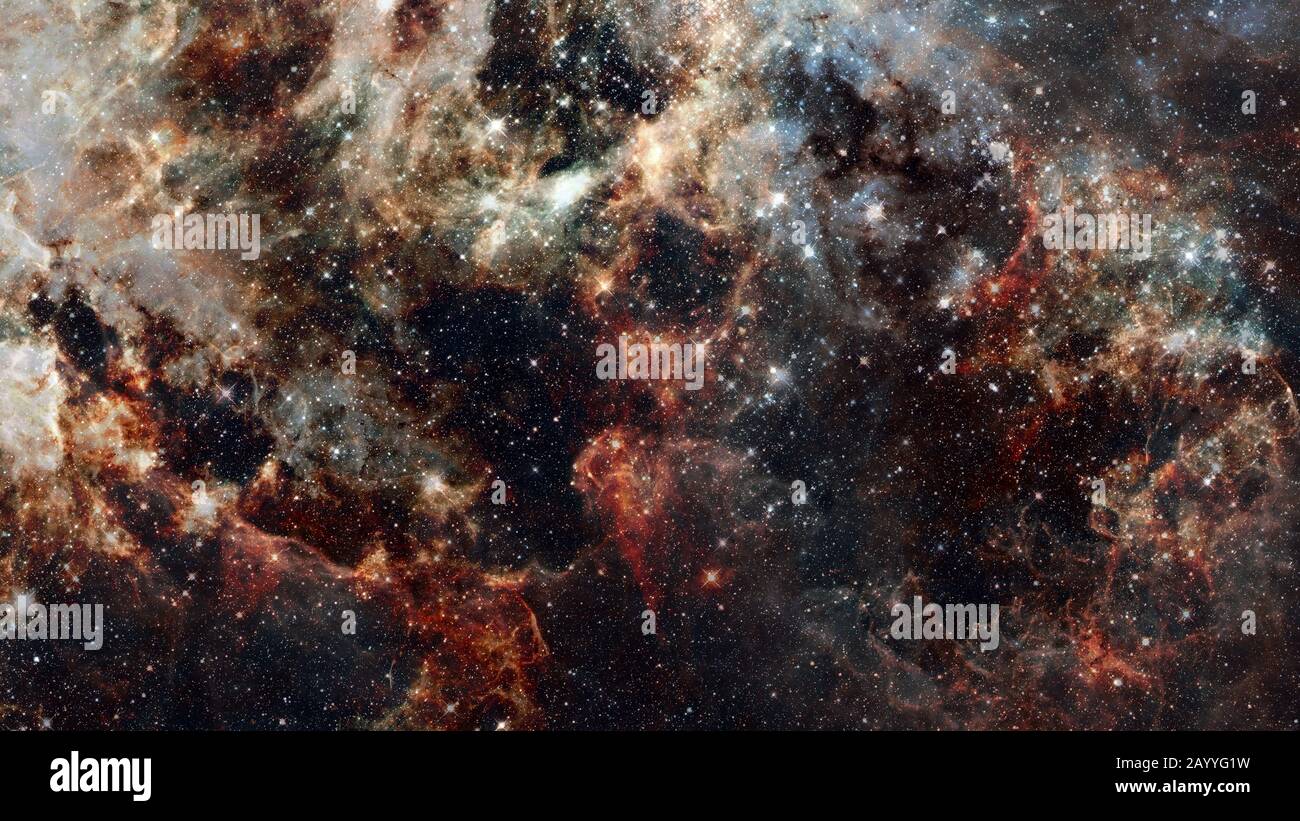 Beautiful space many light years far from the Earth. Elements of this ...