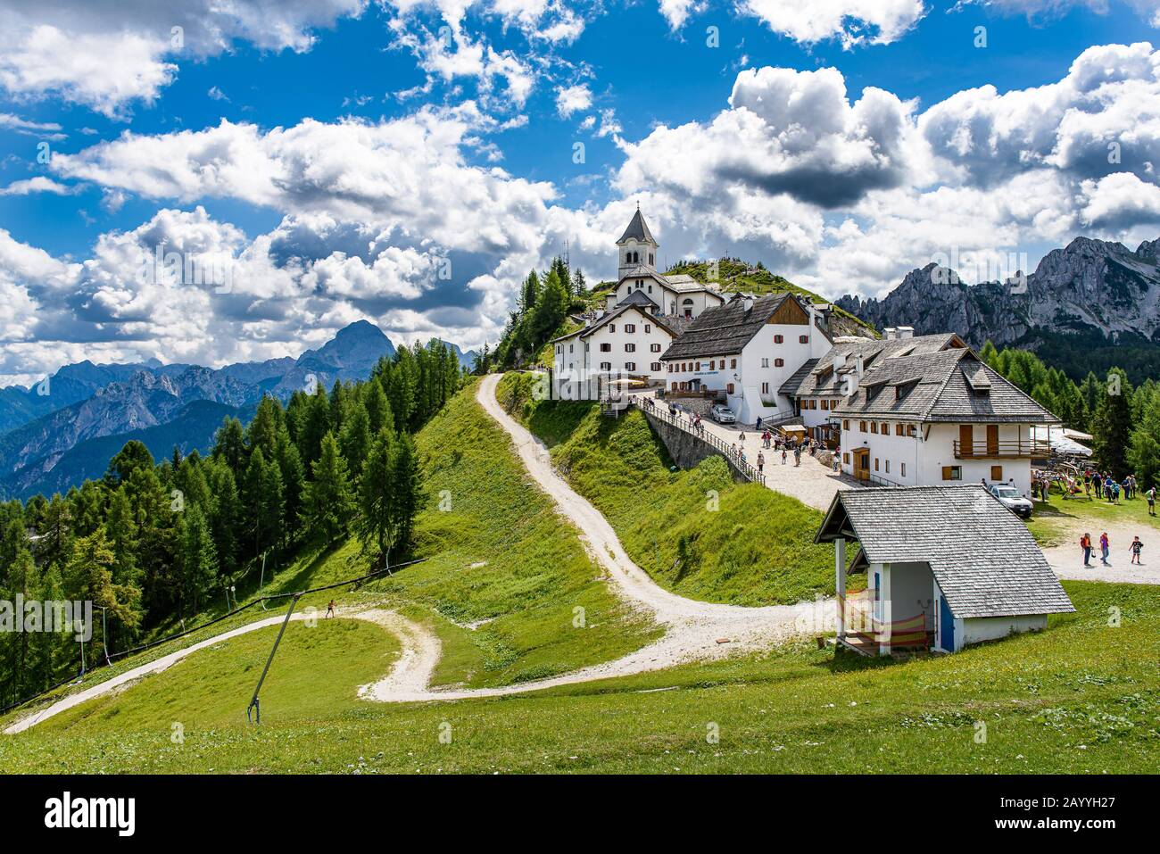 Monte lussari hi-res stock photography and images - Alamy