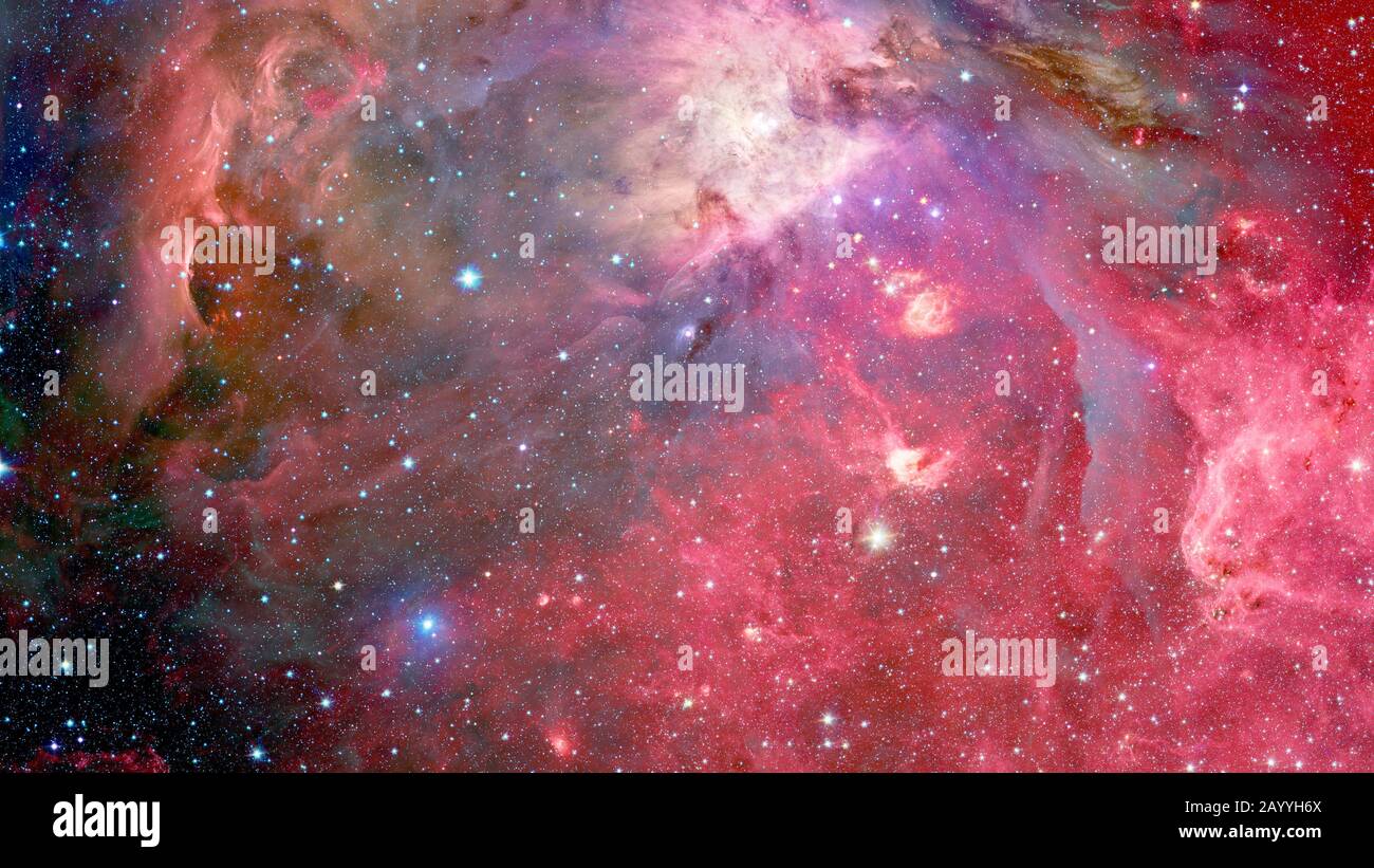 Starry background of deep outer space. Elements of this image furnished ...