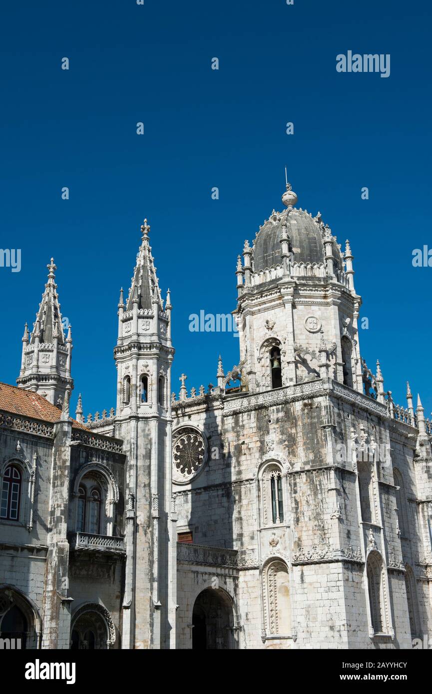 The Jeronimos Monastery or Hieronymites Monastery and church, a Unesco ...