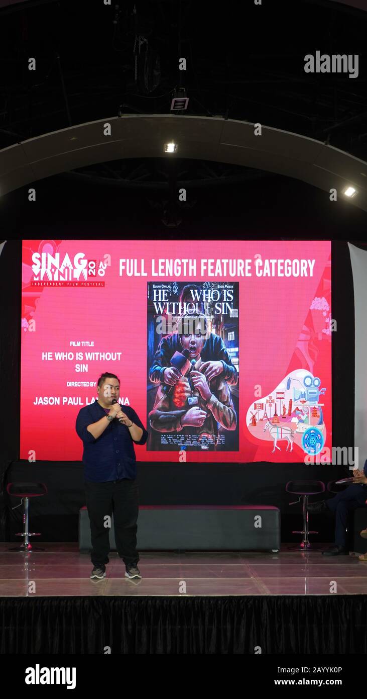 Mandaluyong, Philippines. 17th Feb, 2020. Filipino films of ...