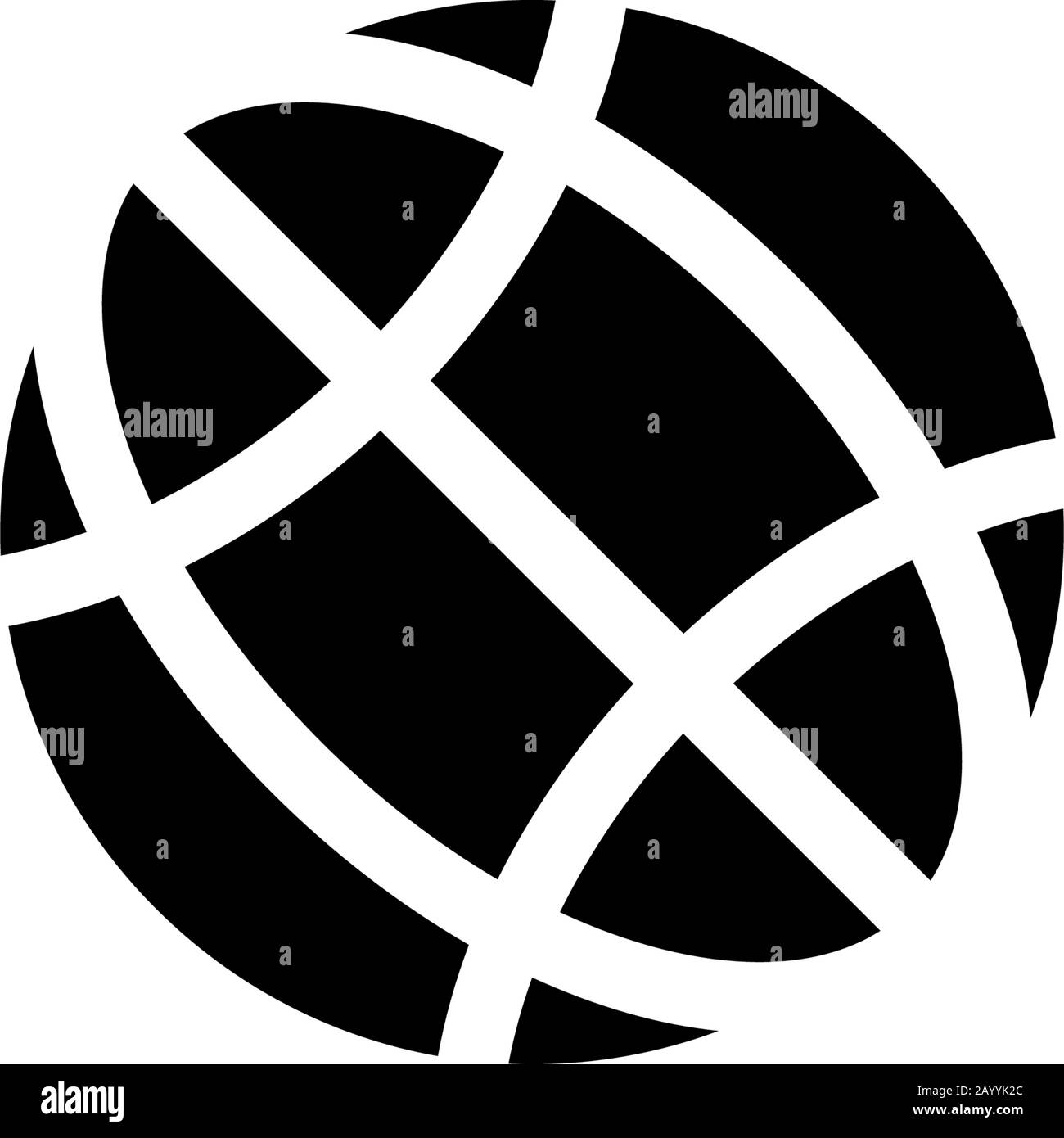 Vector illustration, globe icon template Stock Vector Image & Art - Alamy