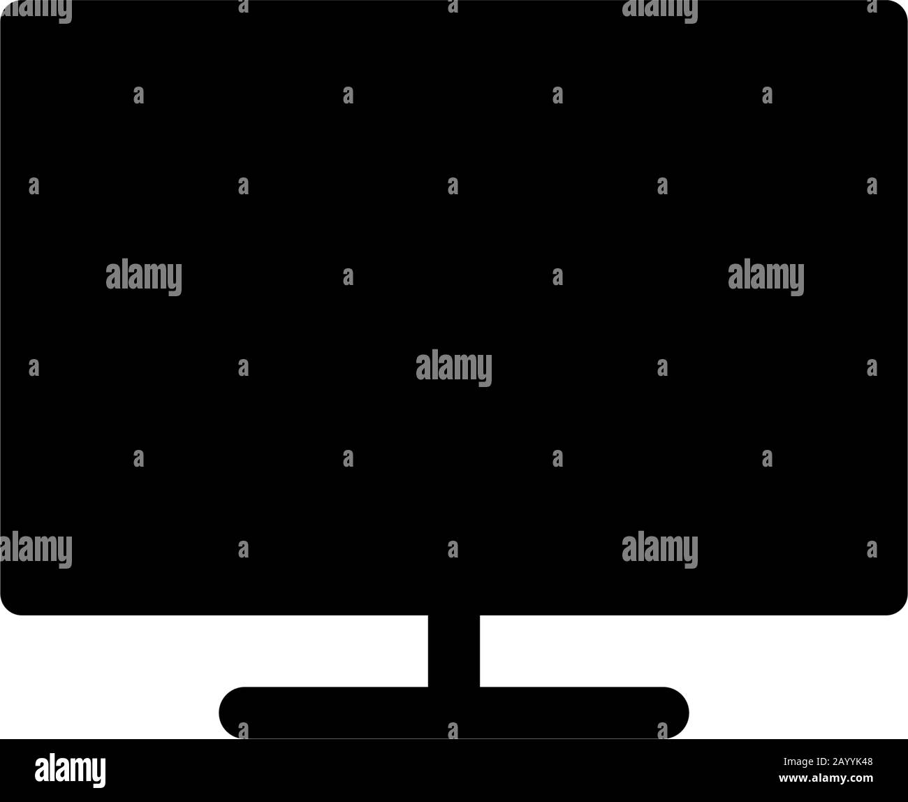 Monitor sign Stock Vector Images - Alamy