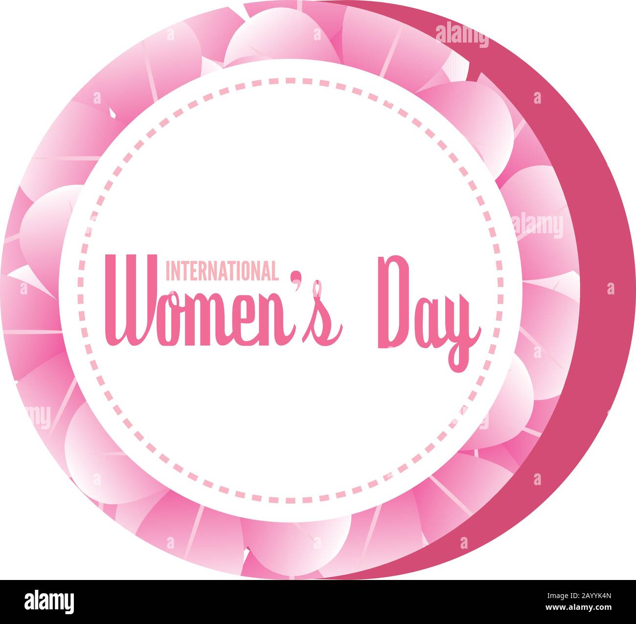Womens day button Stock Vector Image & Art - Alamy