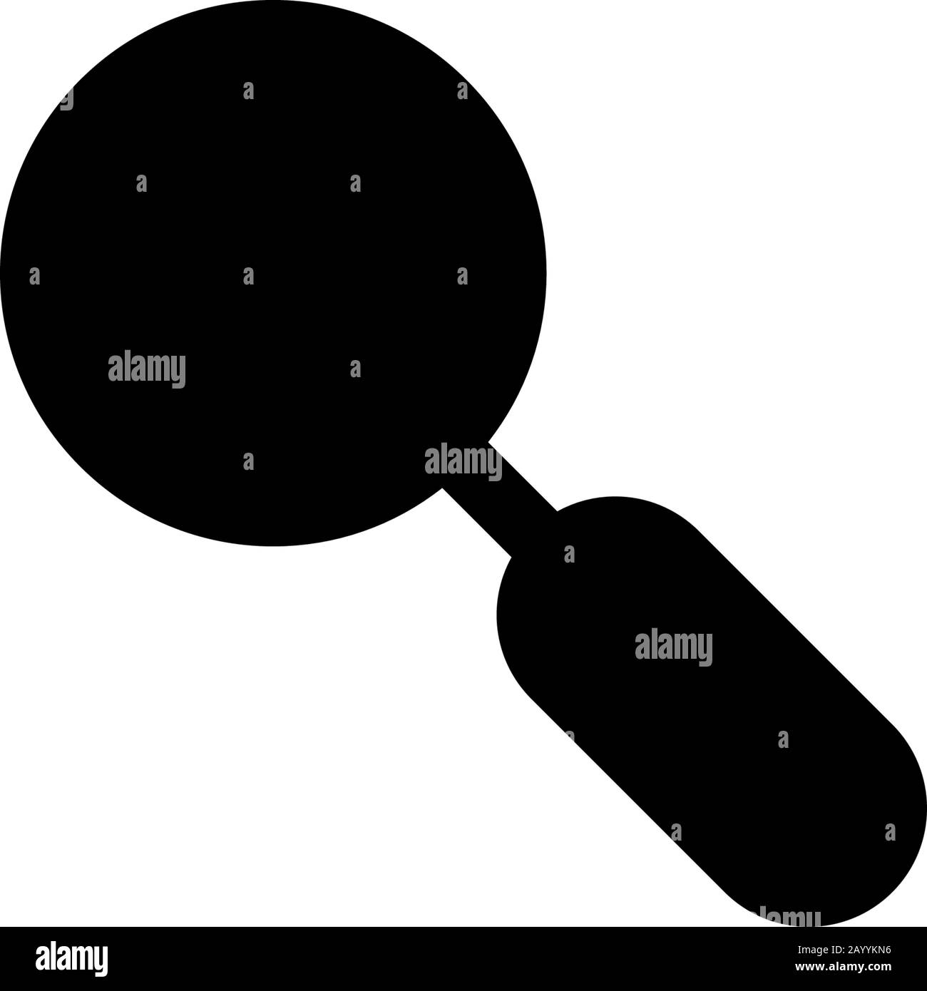 Magnifying icon design template vector Stock Vector Image & Art - Alamy