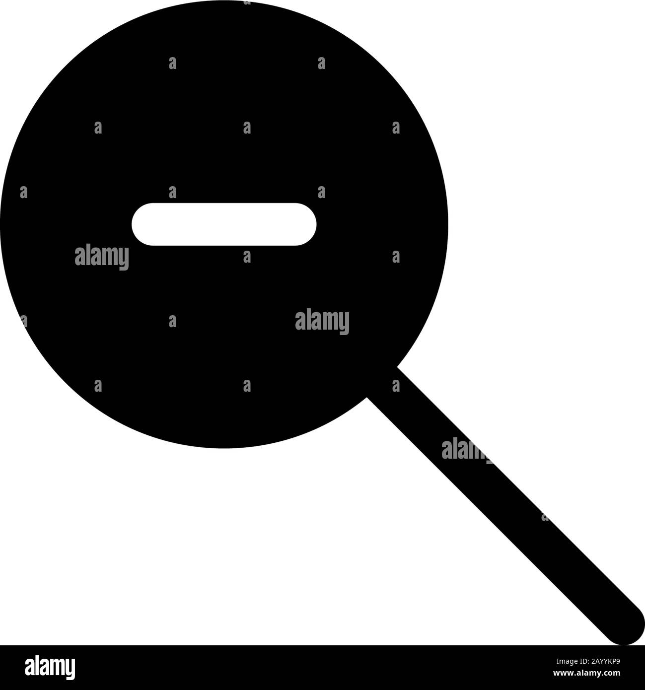 Magnifying icon design template vector Stock Vector Image & Art - Alamy