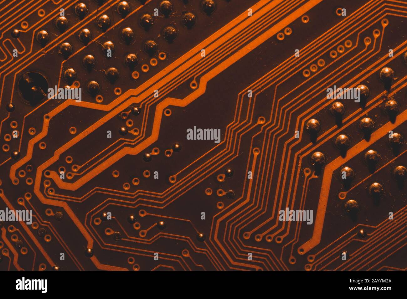 Electronic circuit board abstract background. computer motherboard ...