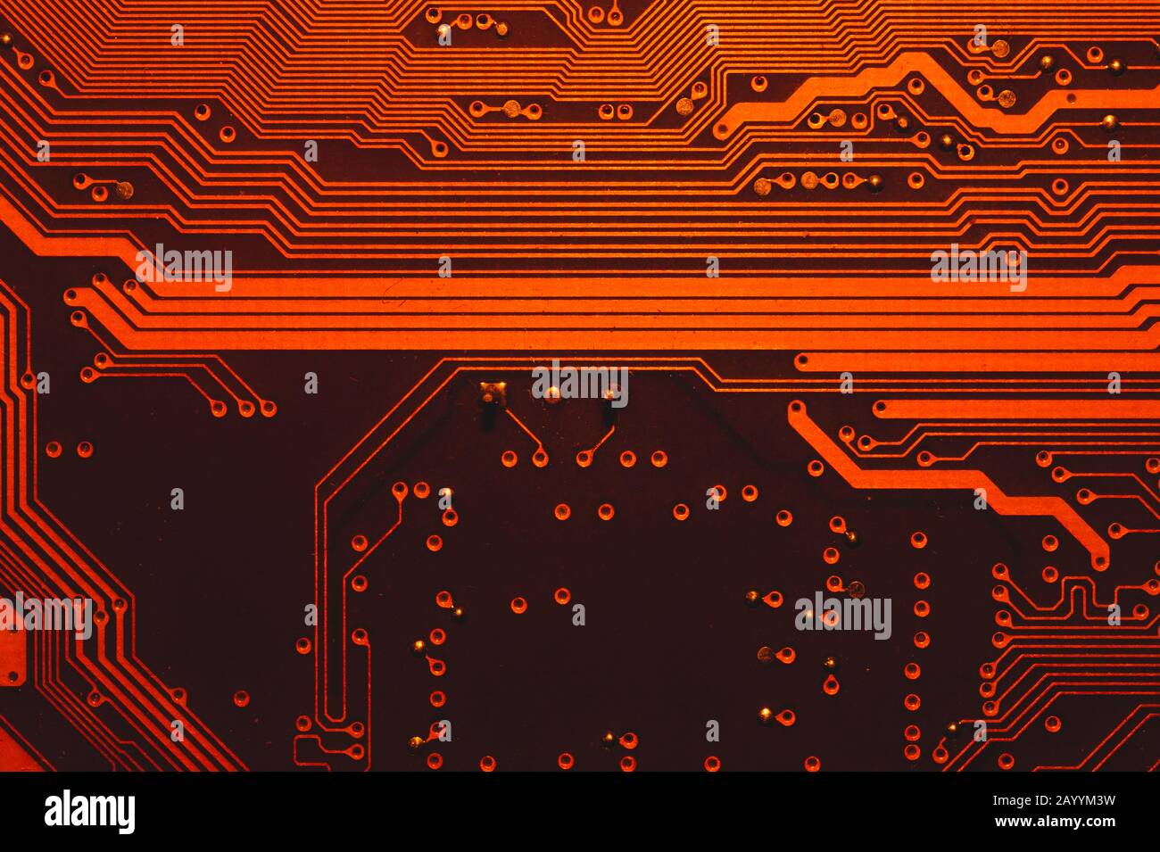 Electronic circuit board abstract background. computer motherboard ...