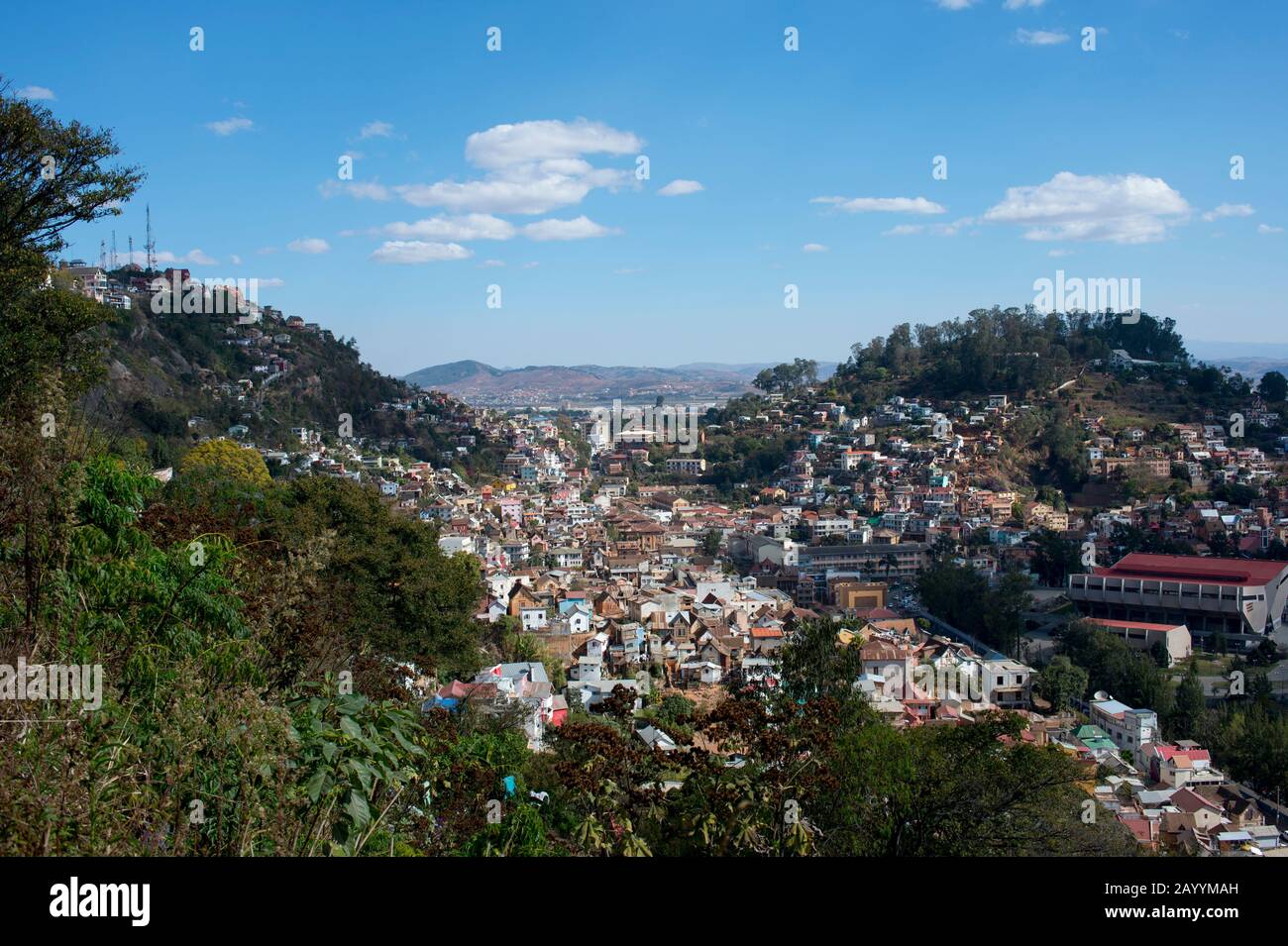 Overview of Antananarivo, the capital city of Madagascar Stock Photo - Alamy
