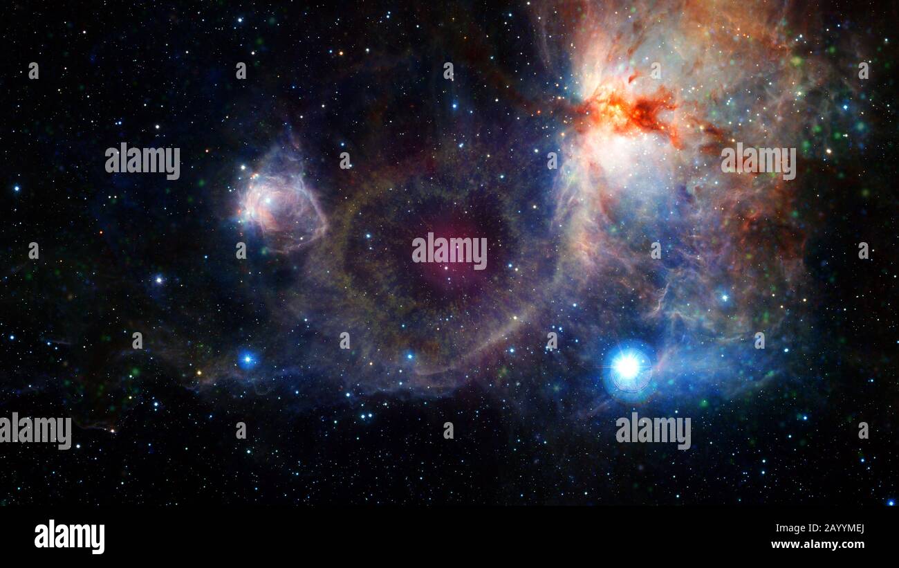 Galaxy about 23 million light years away. Elements of this image ...