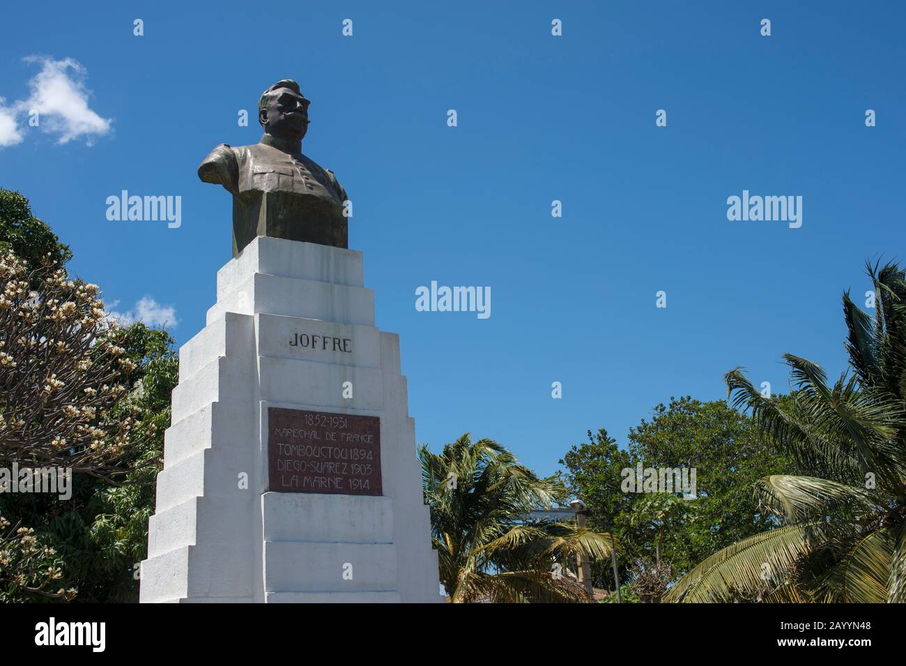 Memorial for Marshal Joseph Jacques Césaire Joffre was a French general ...