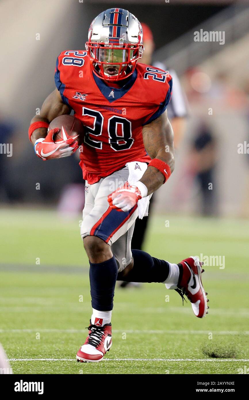 Houston, Texas, USA. 16th Feb, 2020. Houston Roughnecks running back ...
