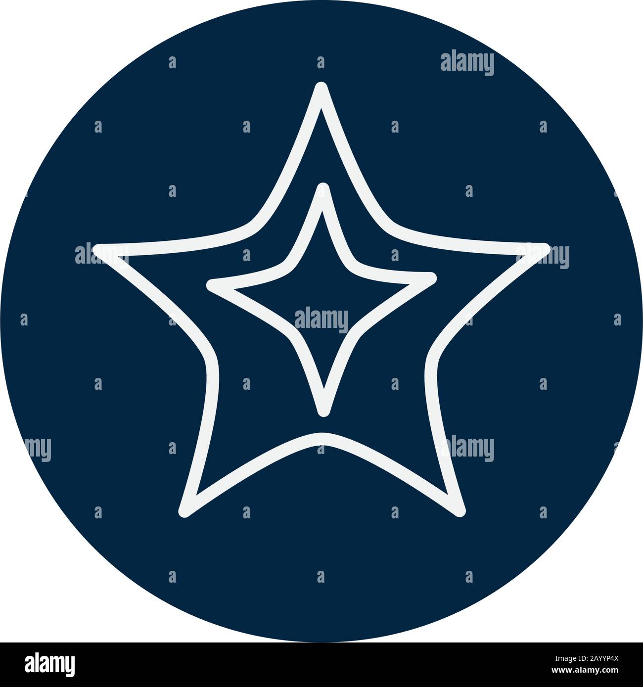 Star line block style icon of Space futuristic cosmos outside universe ...