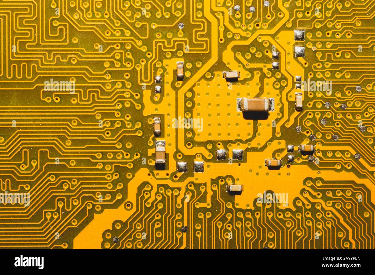 Electronic circuit board abstract background. computer motherboard ...