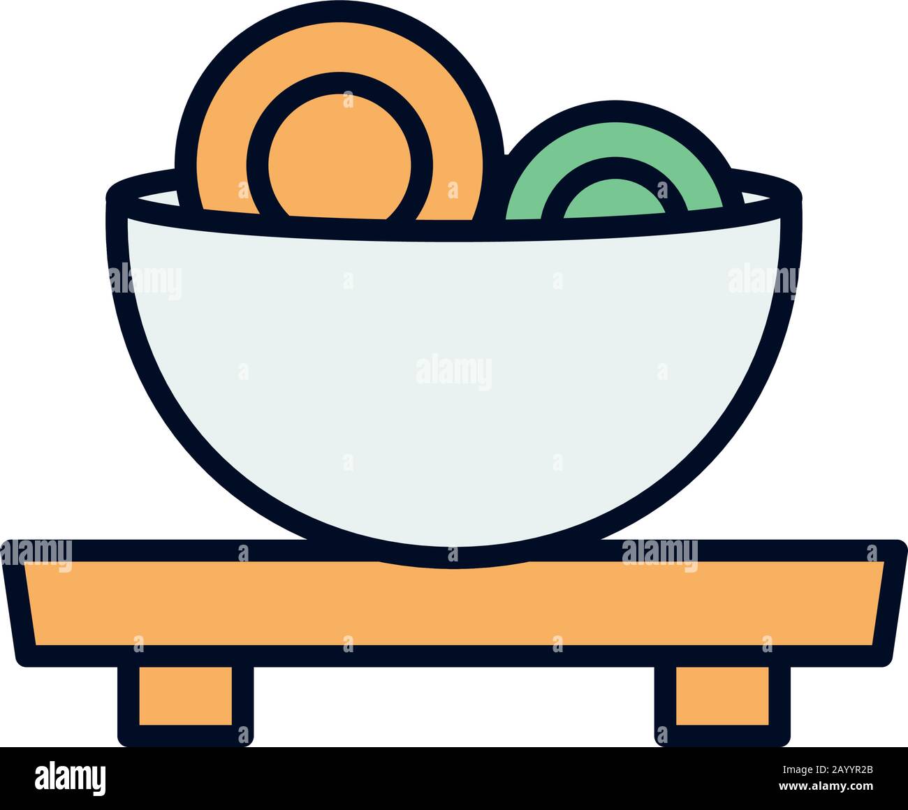 Japanese house line fill icon design, Japan culture asia travel ...