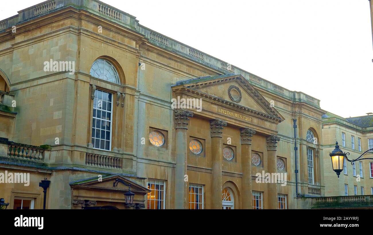 Famous Bath Abbey in the city of Bath England Stock Photo - Alamy
