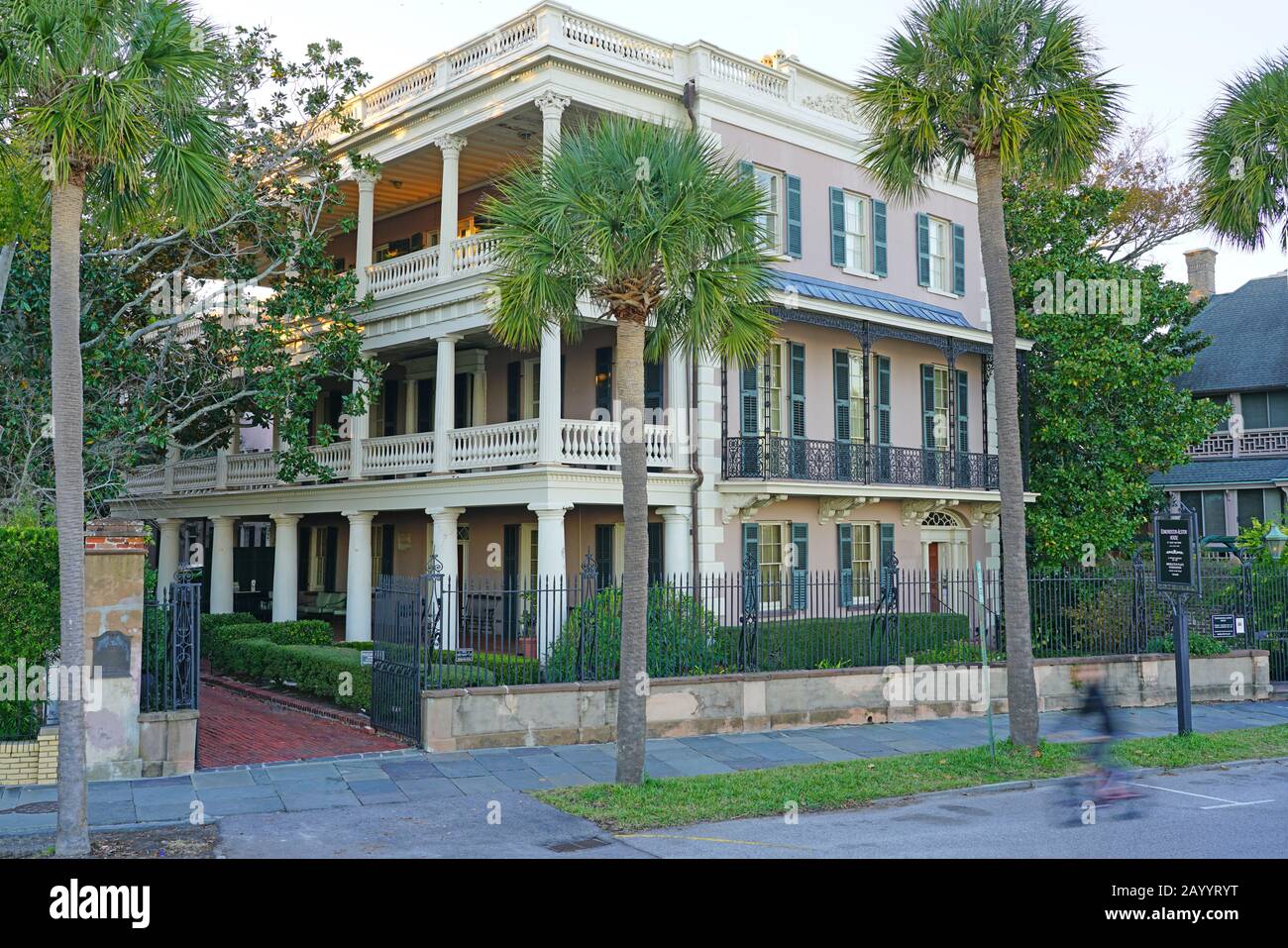 CHARLESTON, SC -21 NOV 2019- View of the Charleston Old and Historic ...