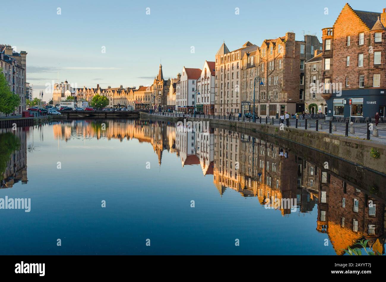 Leith edinburgh waterfront hi-res stock photography and images - Alamy