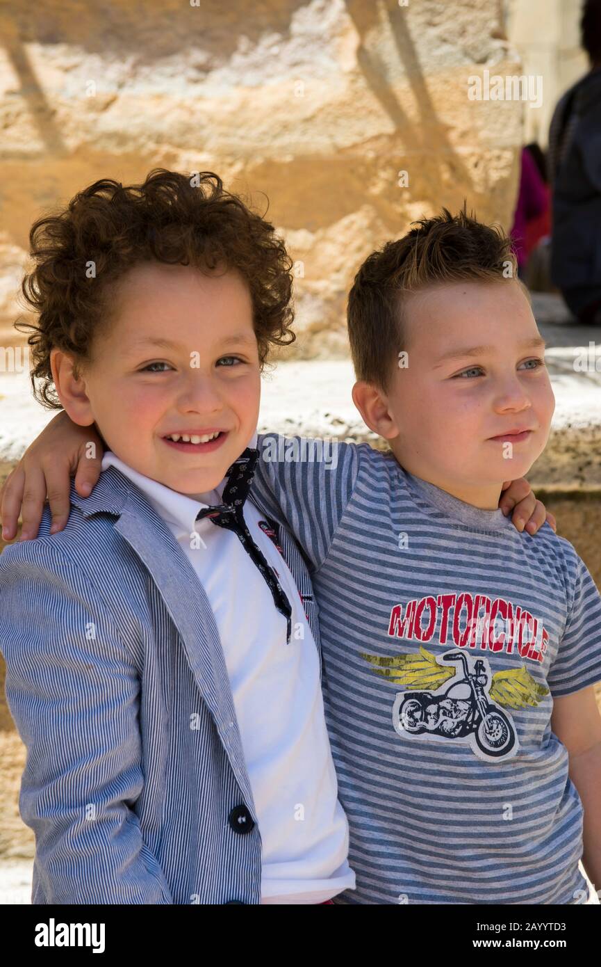Two local boys hi-res stock photography and images - Alamy
