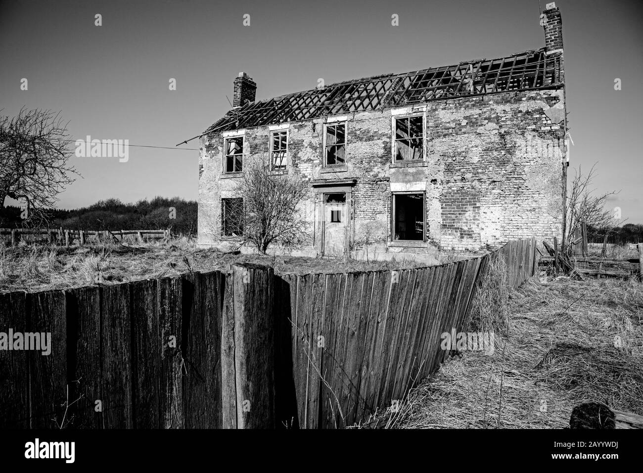 Old farm buildings, Wynyard, Teesside Stock Photo - Alamy
