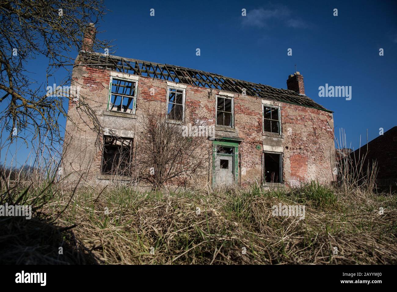 Old farm buildings, Wynyard, Teesside Stock Photo - Alamy