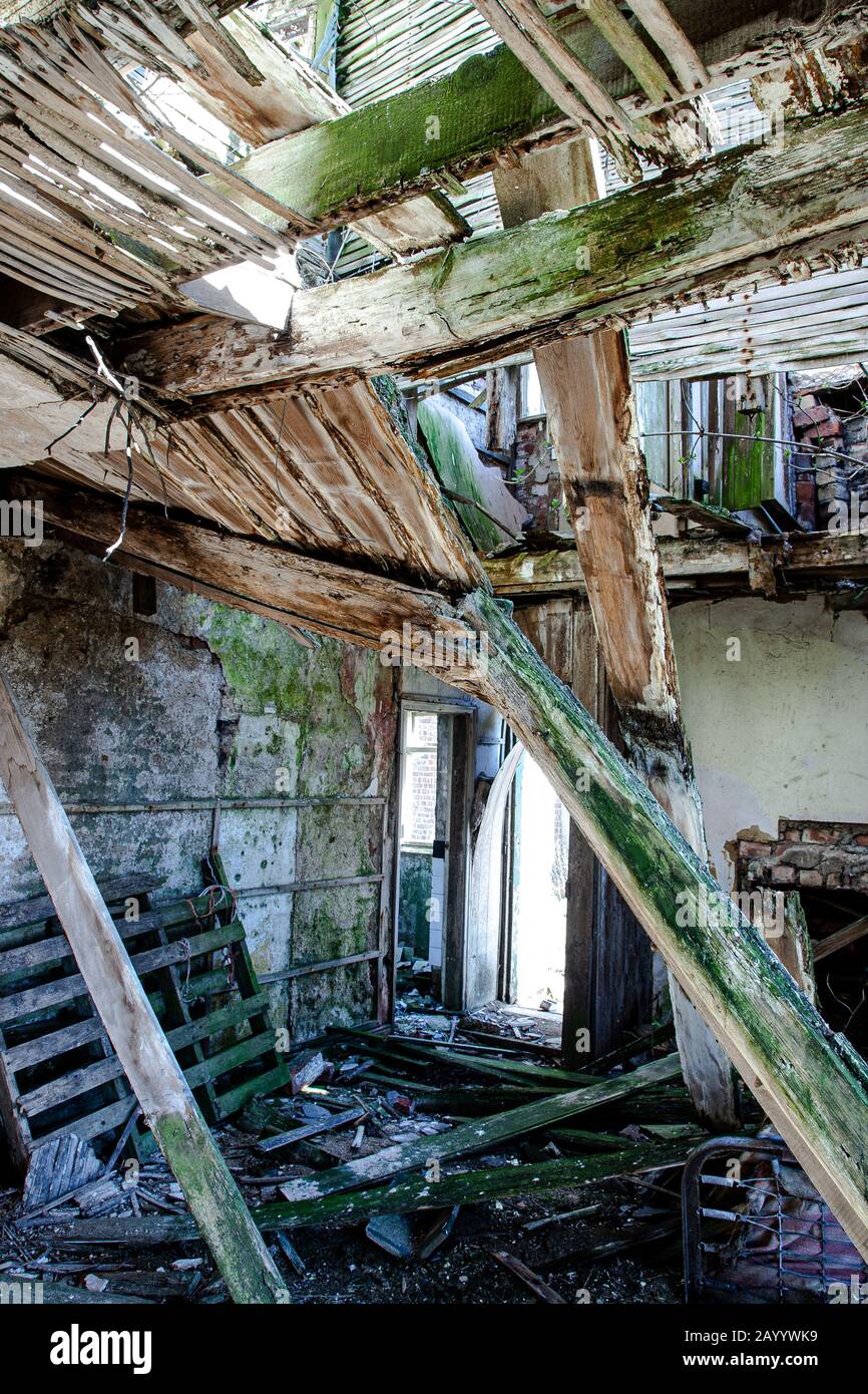 Old farm buildings, Wynyard, Teesside Stock Photo - Alamy
