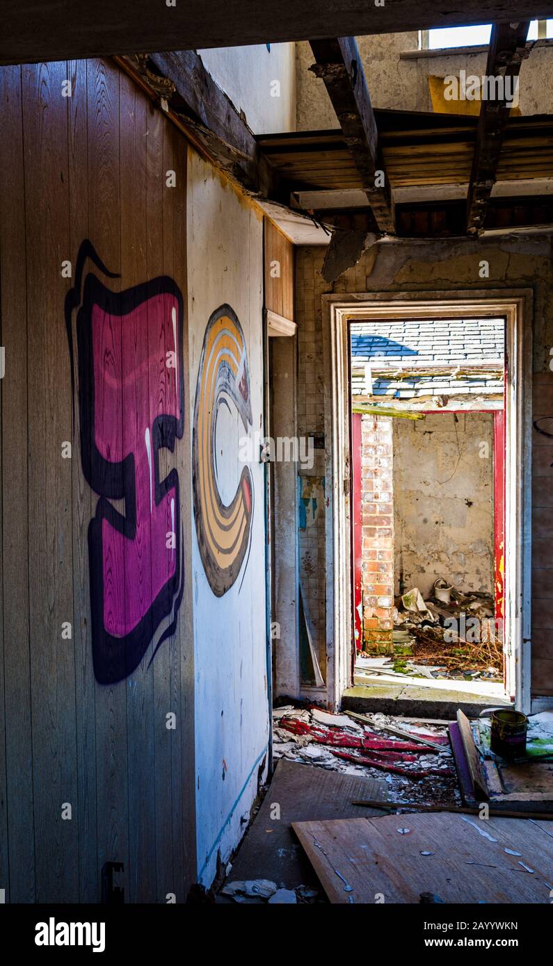 Old farm buildings, Wynyard, Teesside Stock Photo - Alamy