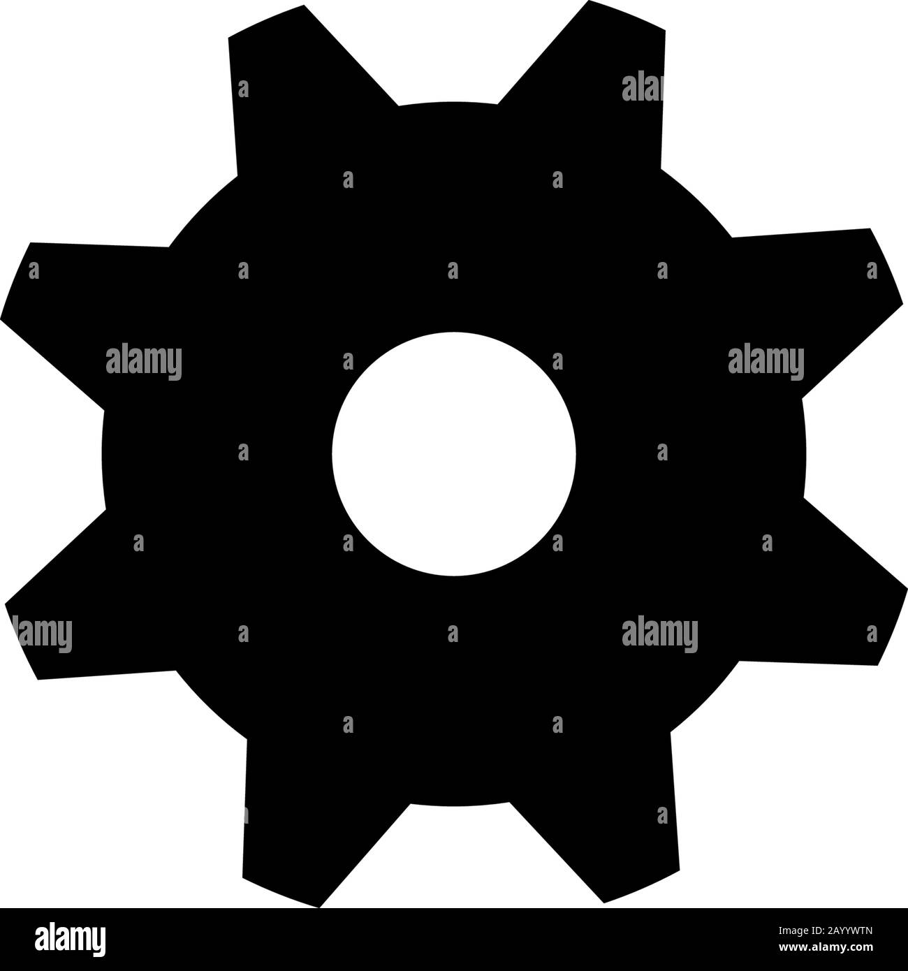 Gear icon template design vector template Stock Vector Image & Art - Alamy