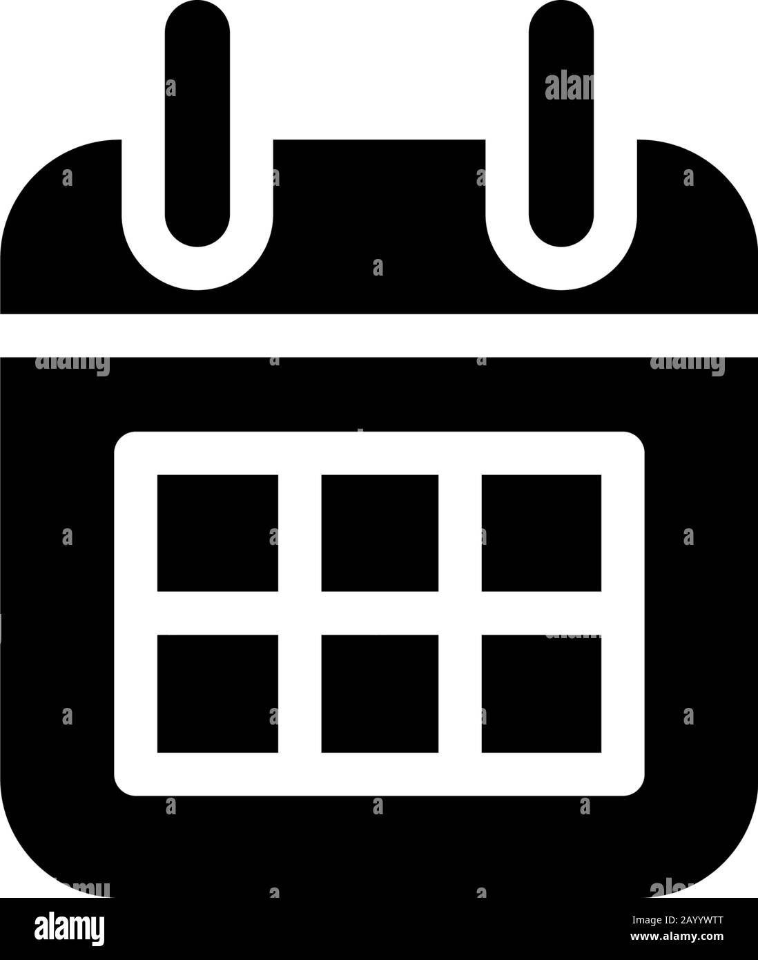 calendar icon template design vector template Stock Vector Image & Art ...