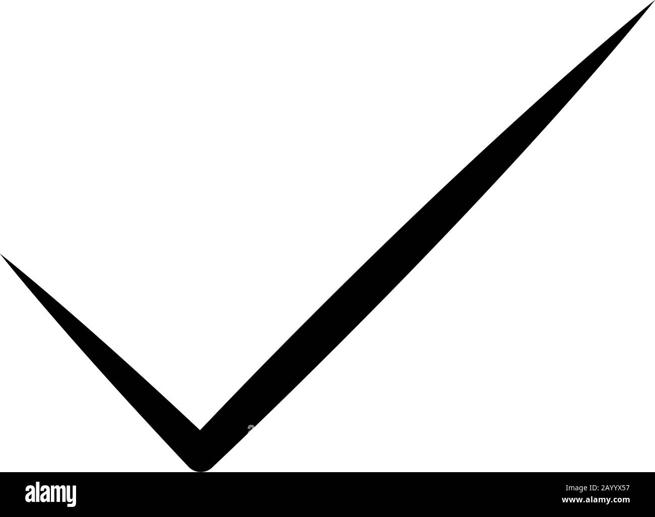 Check list vector Black and White Stock Photos & Images - Alamy